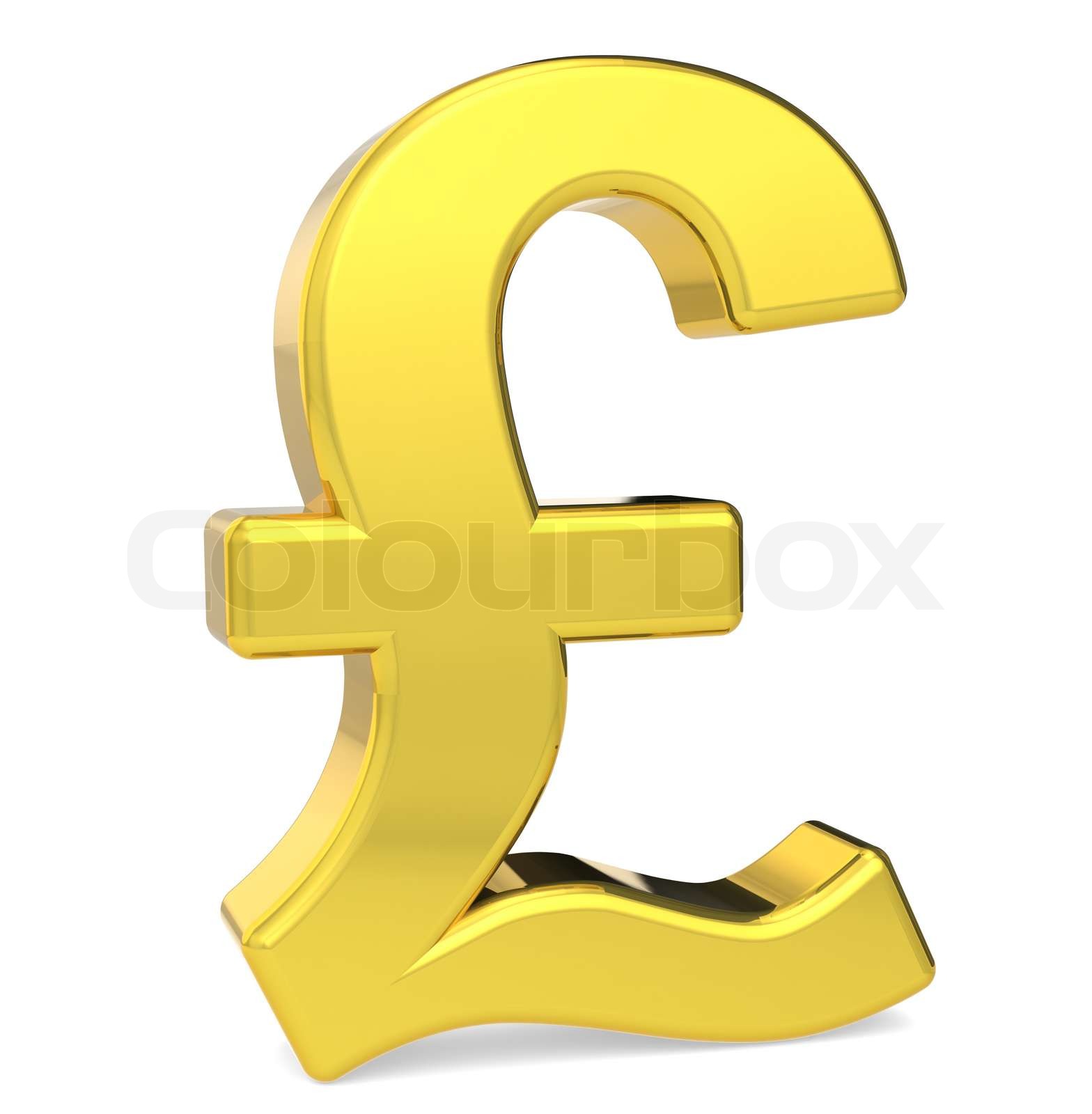 GBP Stock Bild Colourbox