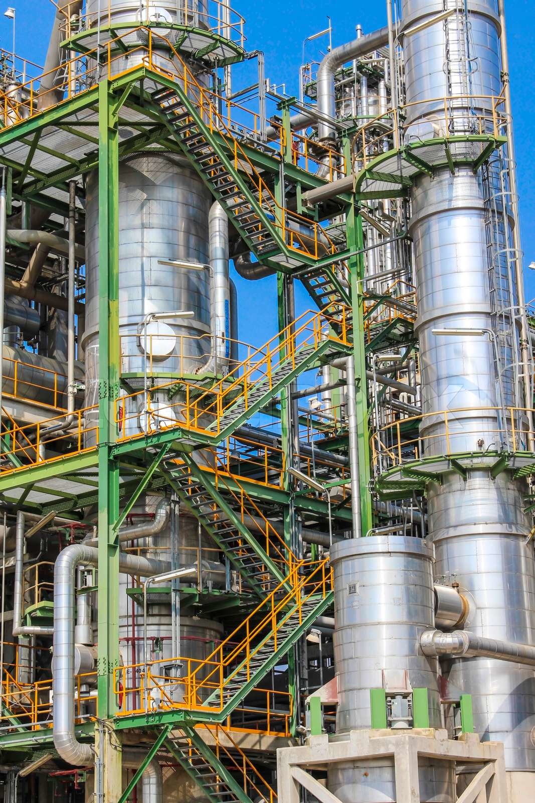 Oil and chemical factory | Stock image | Colourbox