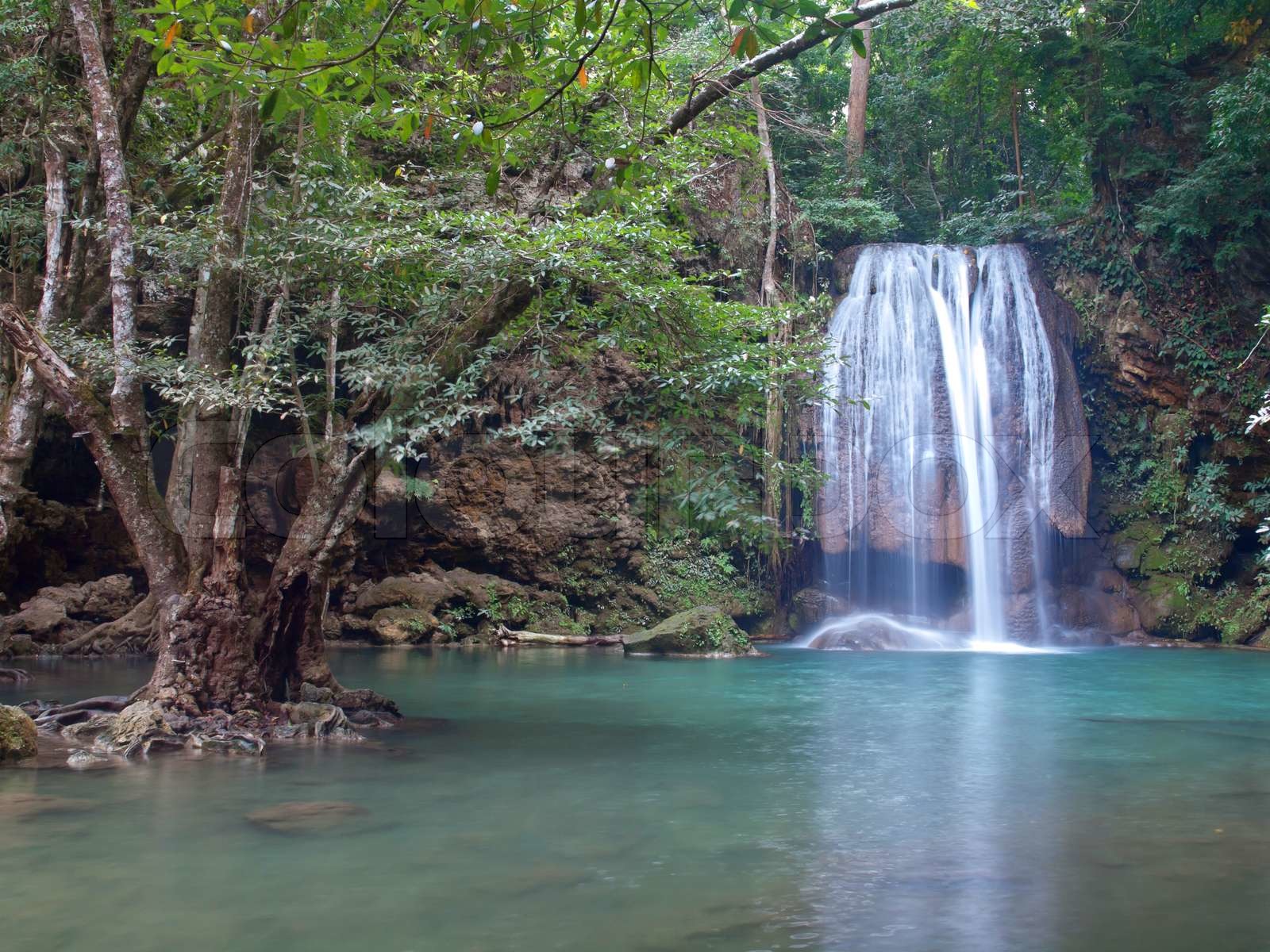 Erawan waterfall | Stock image | Colourbox