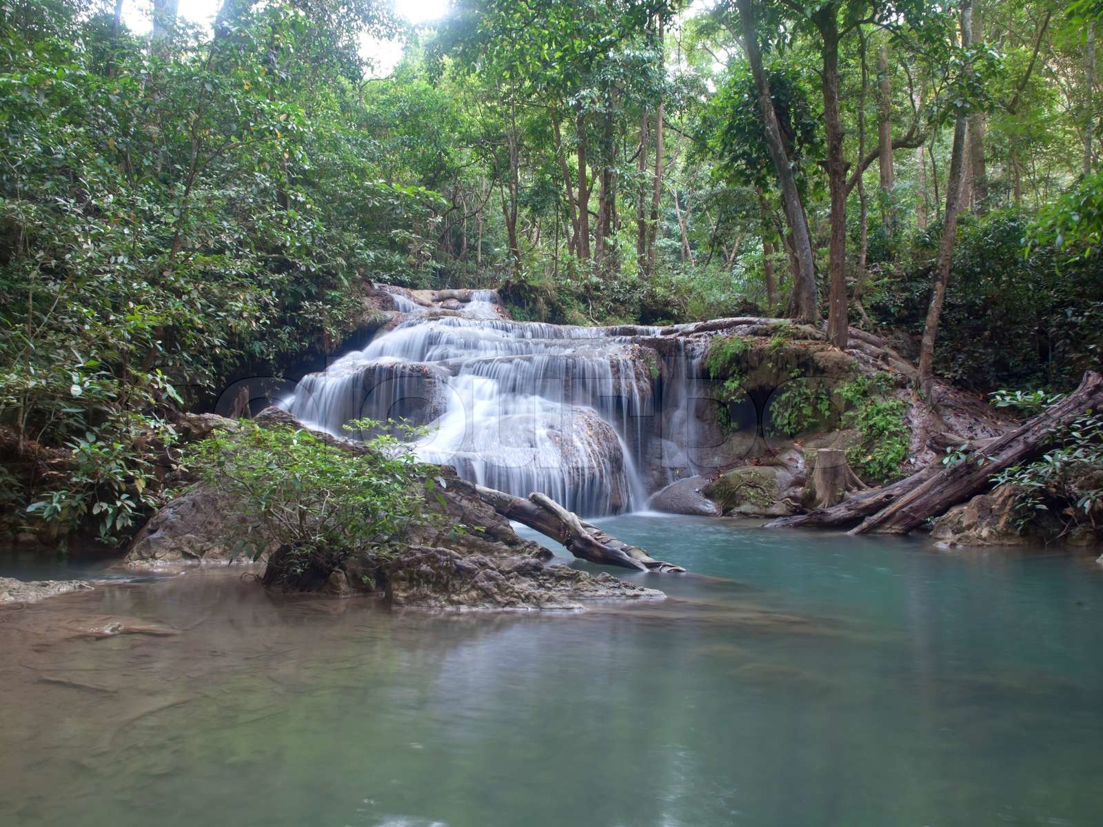 Erawan Waterfall | Stock image | Colourbox