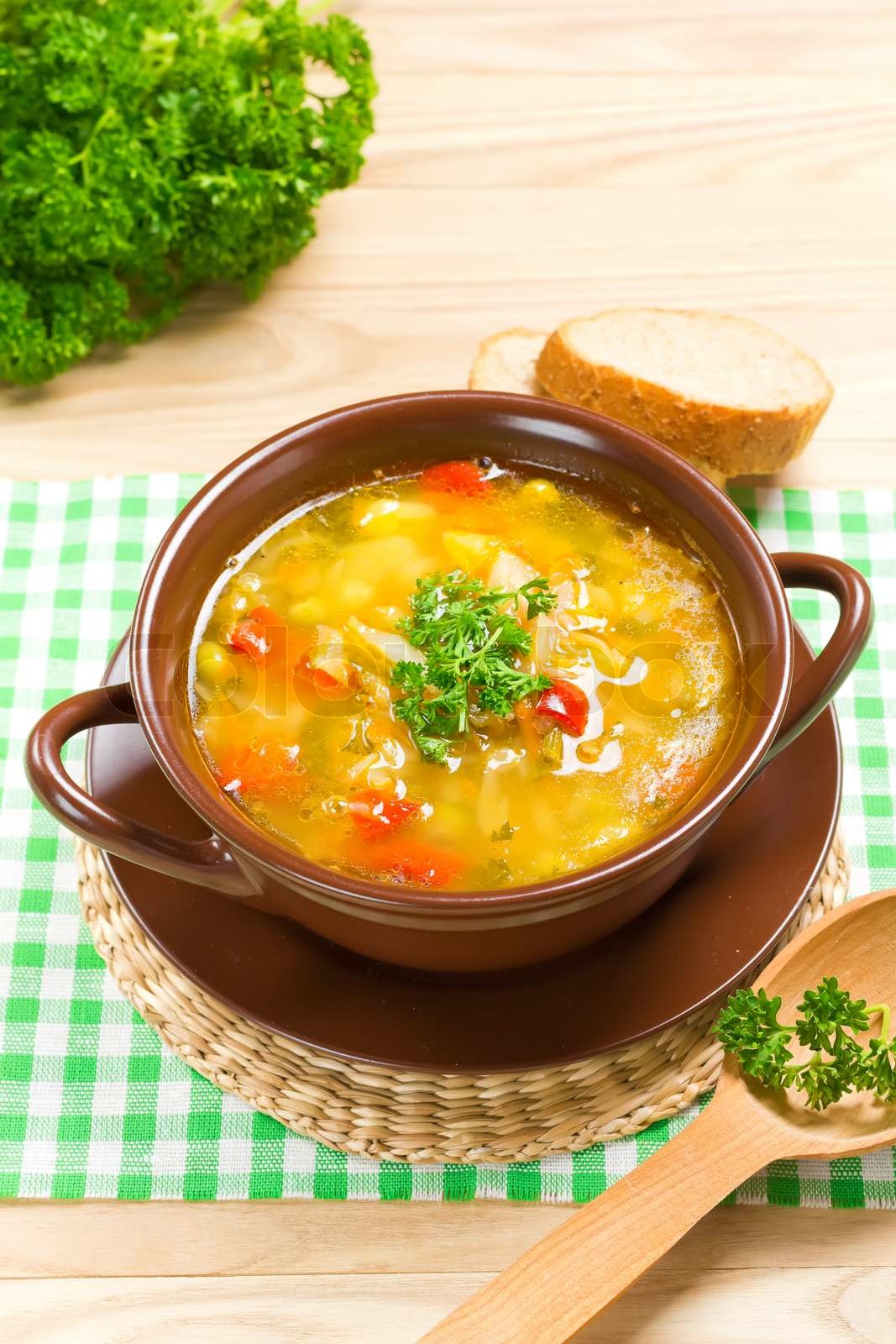 Suppe | Stock Bild | Colourbox