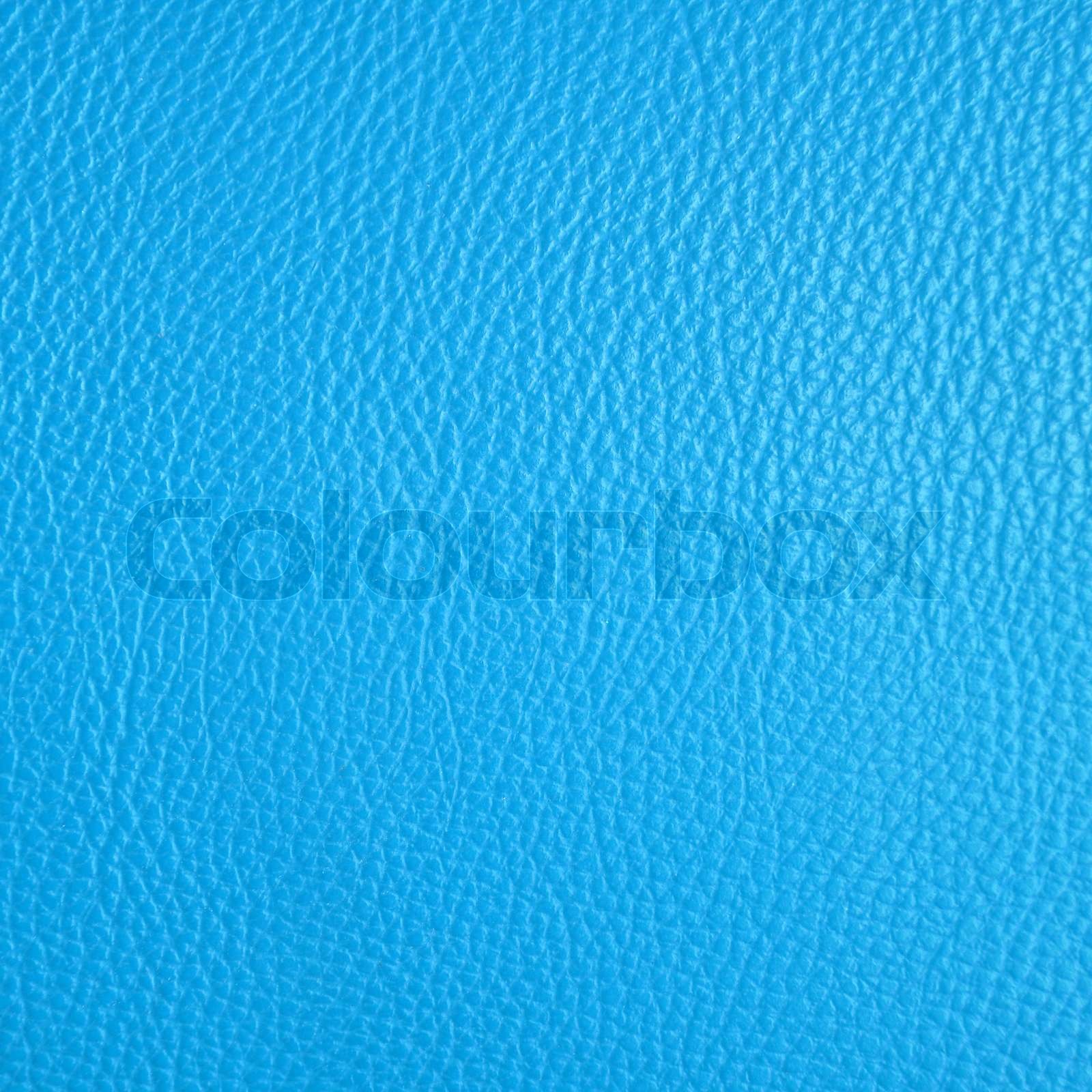 blauem Leder | Stock Bild | Colourbox