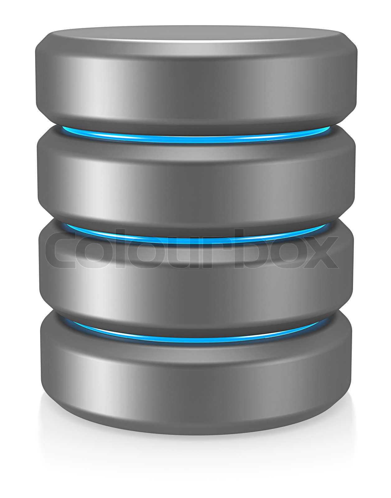 database Icon | Stock foto | Colourbox