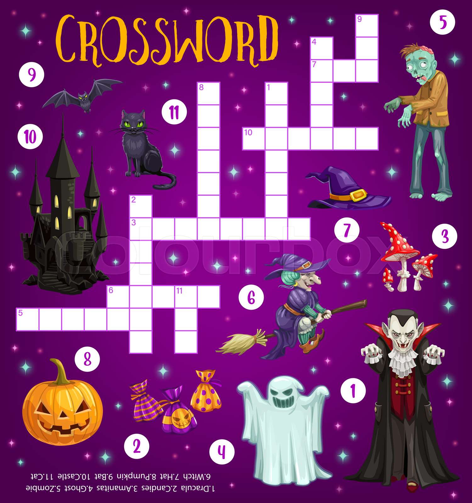 Halloween Crossword Puzzle