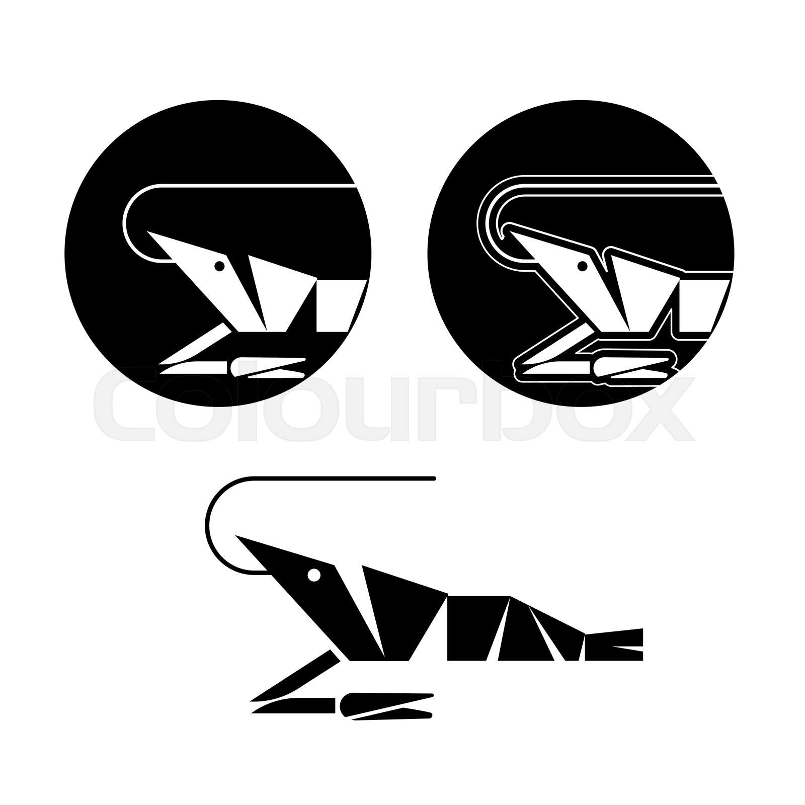 prawn logo & icon | Stock vector | Colourbox