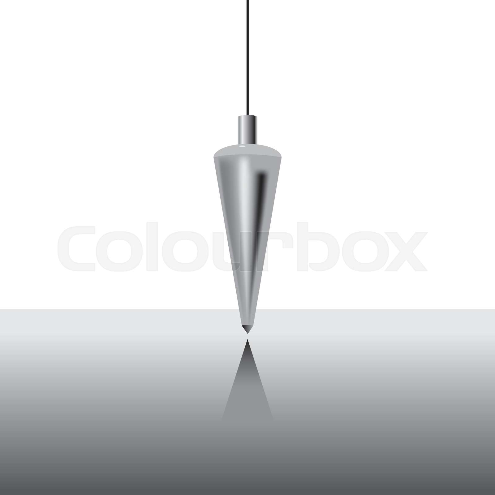 Classic steel pendulum | Stock vector | Colourbox