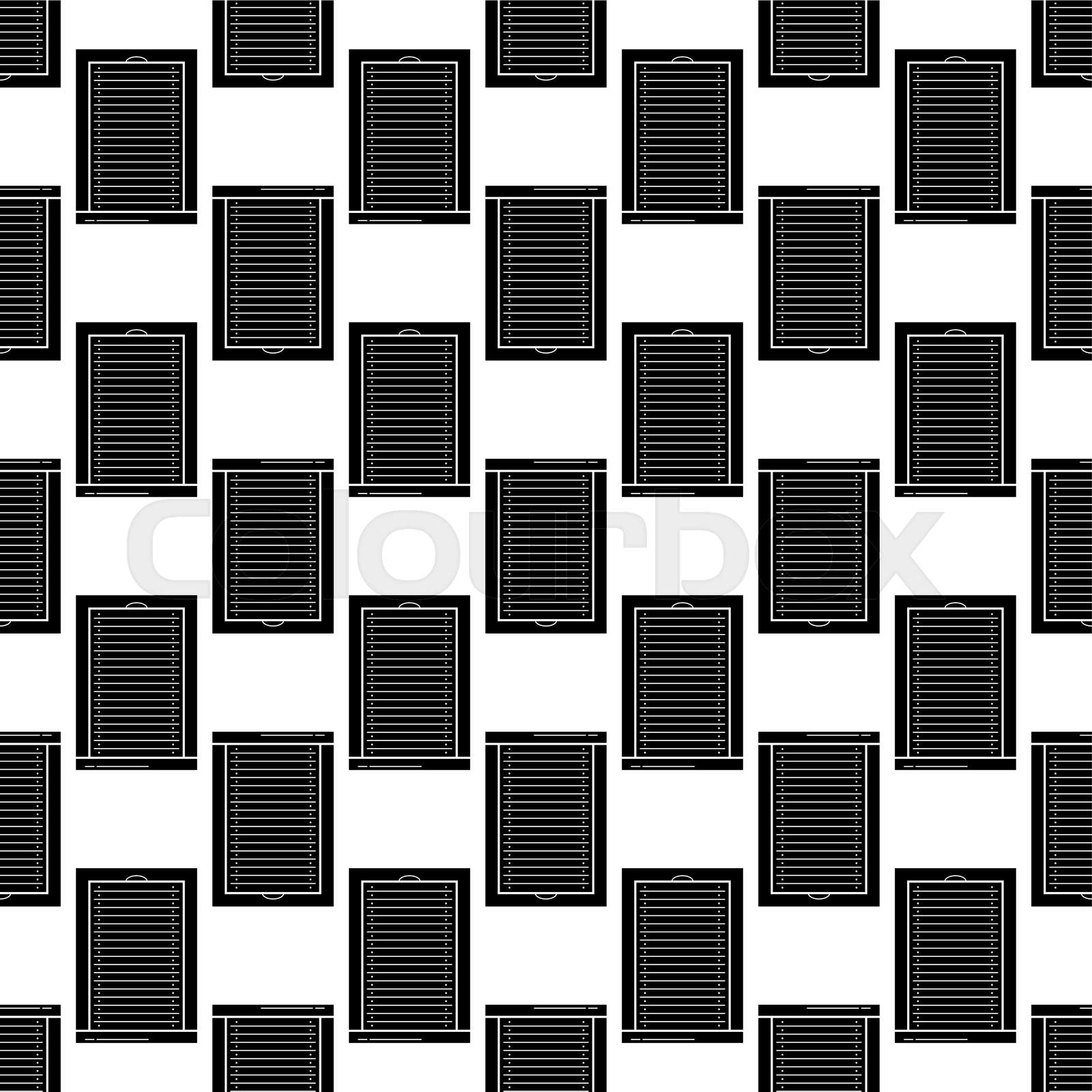 Louvers pattern seamless vector | Stock vector | Colourbox