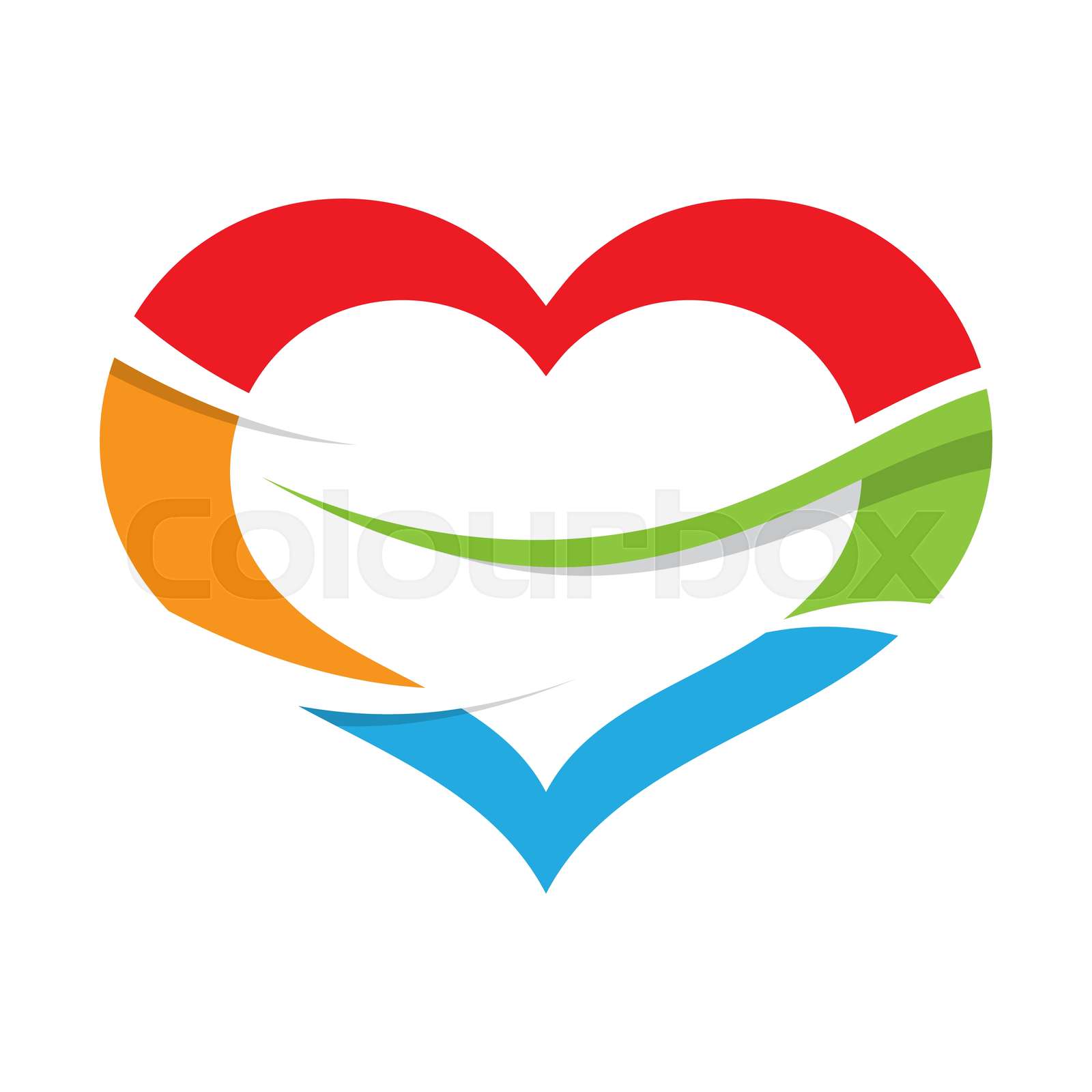 Love logo vector | Stock vector | Colourbox