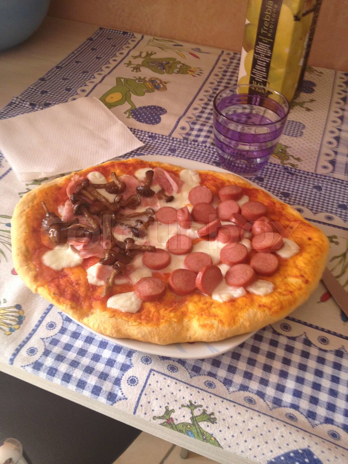 super pizza | Stock image | Colourbox