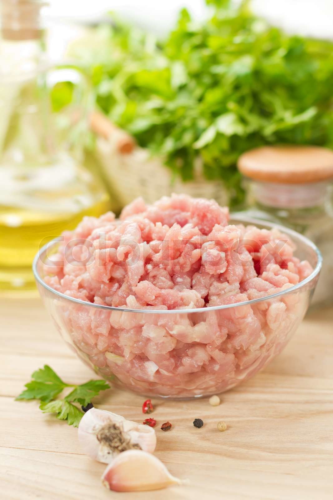 Hackfleisch | Stock Bild | Colourbox