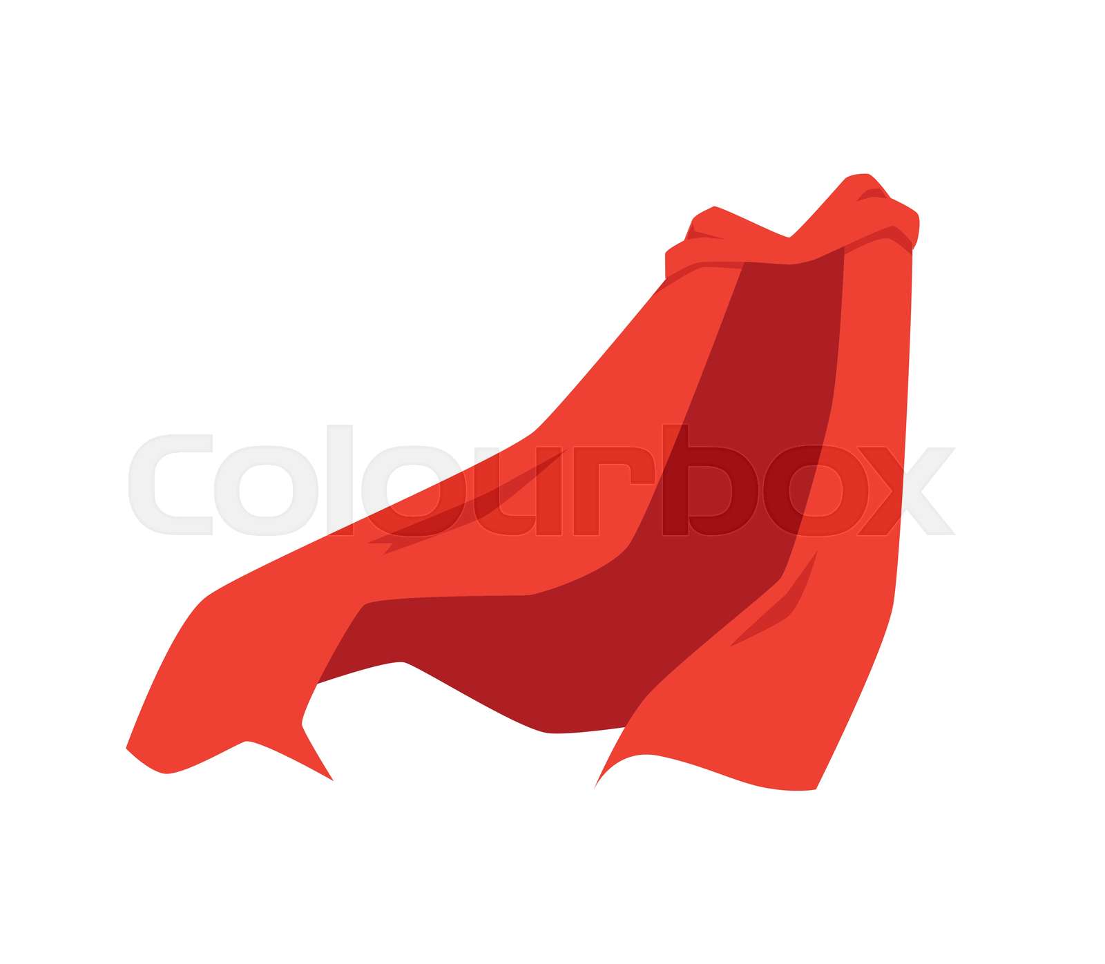 Superhero Cape Flowing