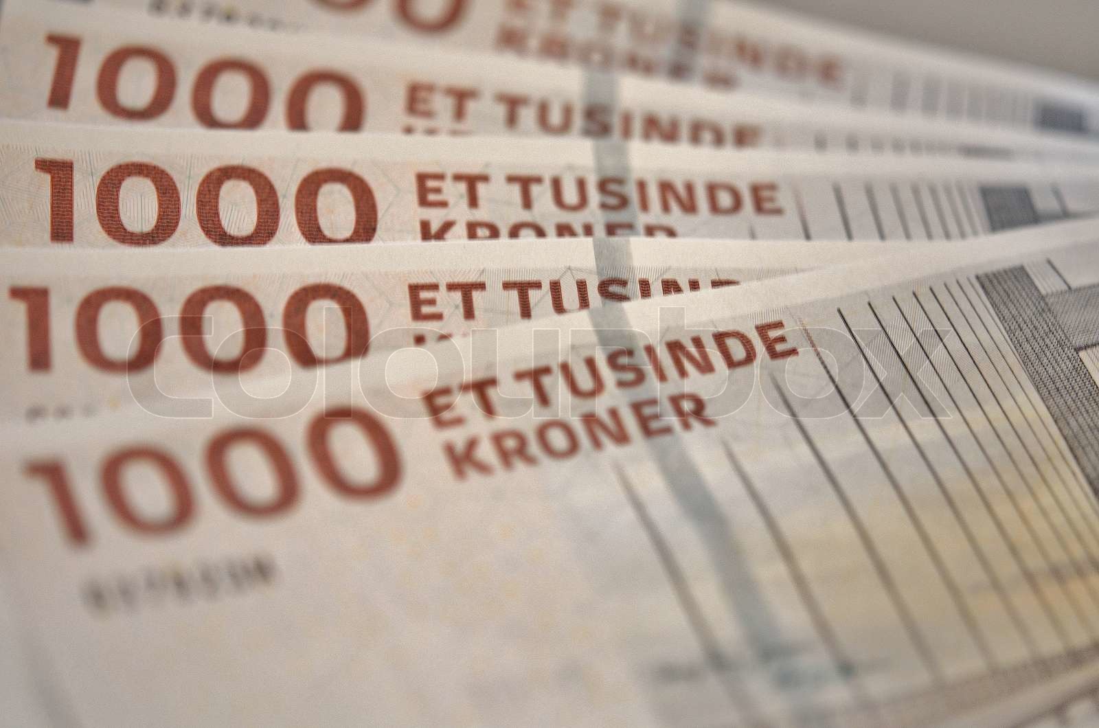 danske pengesedler, og kroner | Stock foto | Colourbox