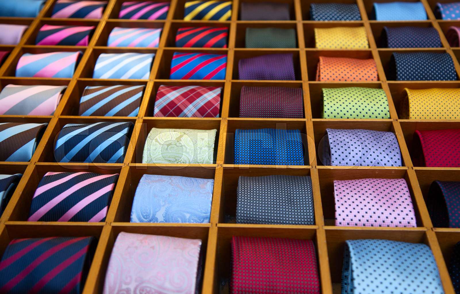Tie collection | Stock image | Colourbox