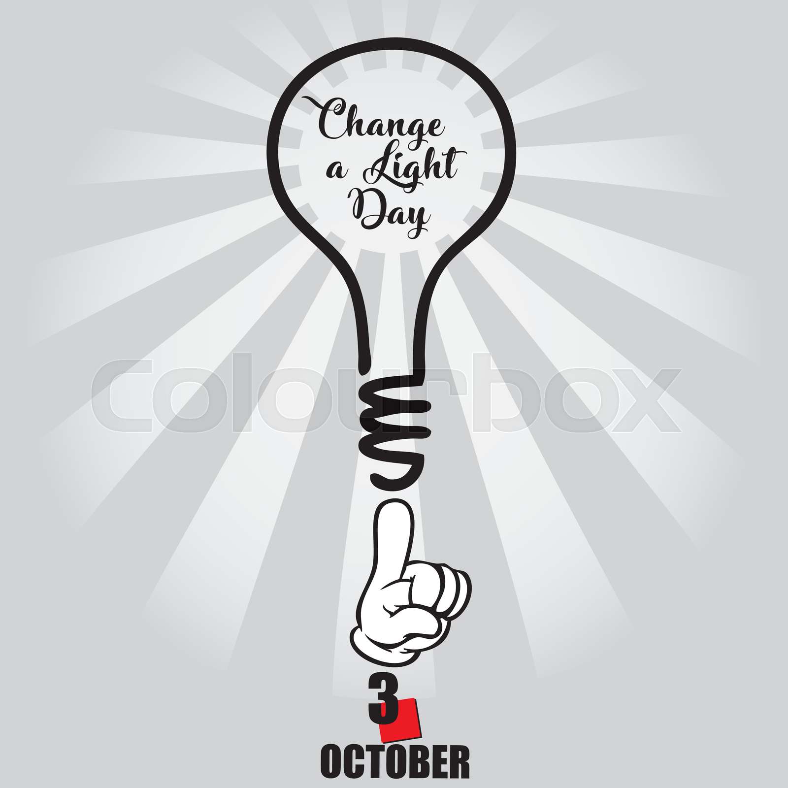 Happy Change Light Day | Stock vector | Colourbox