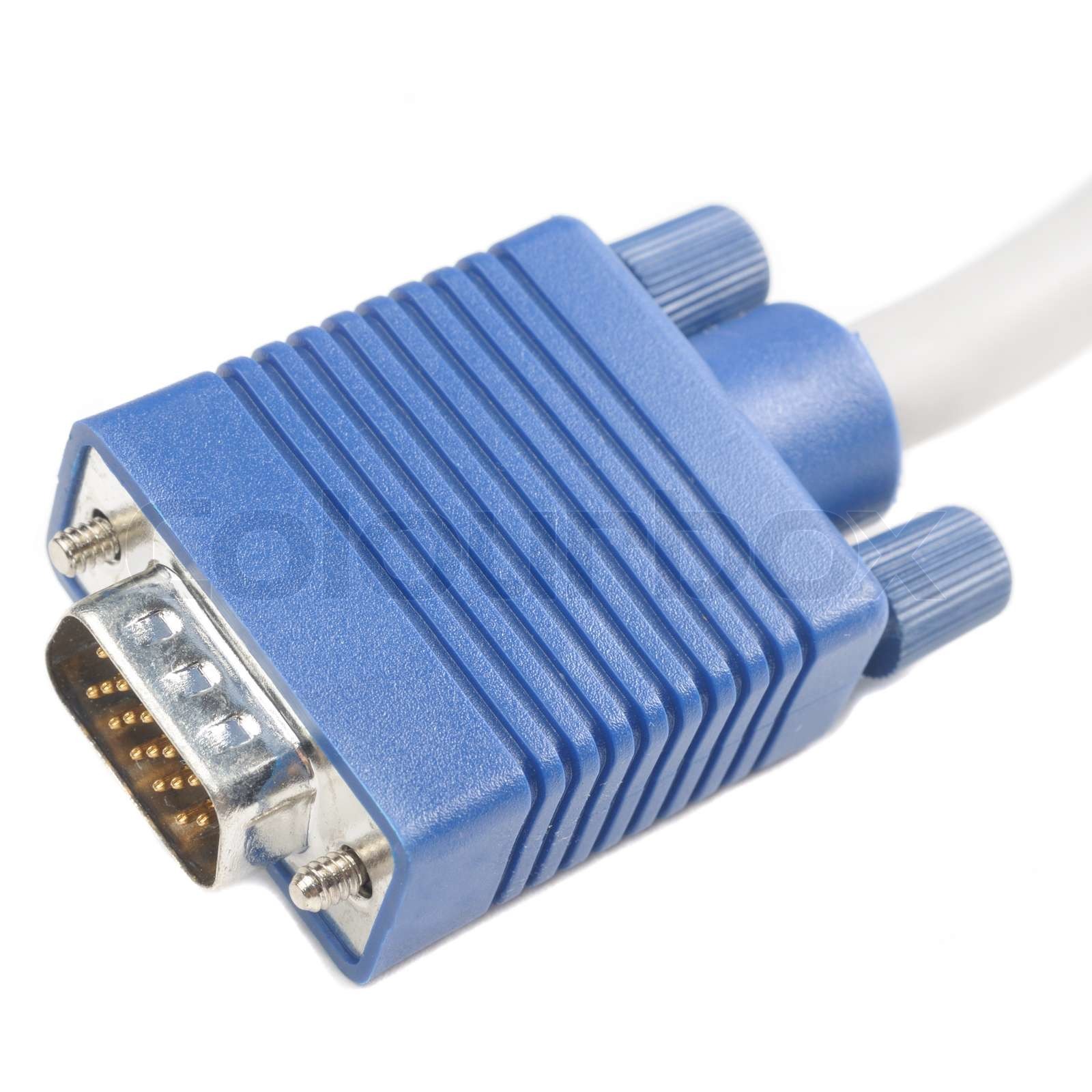 VGA Connector on White Background | Stock image | Colourbox