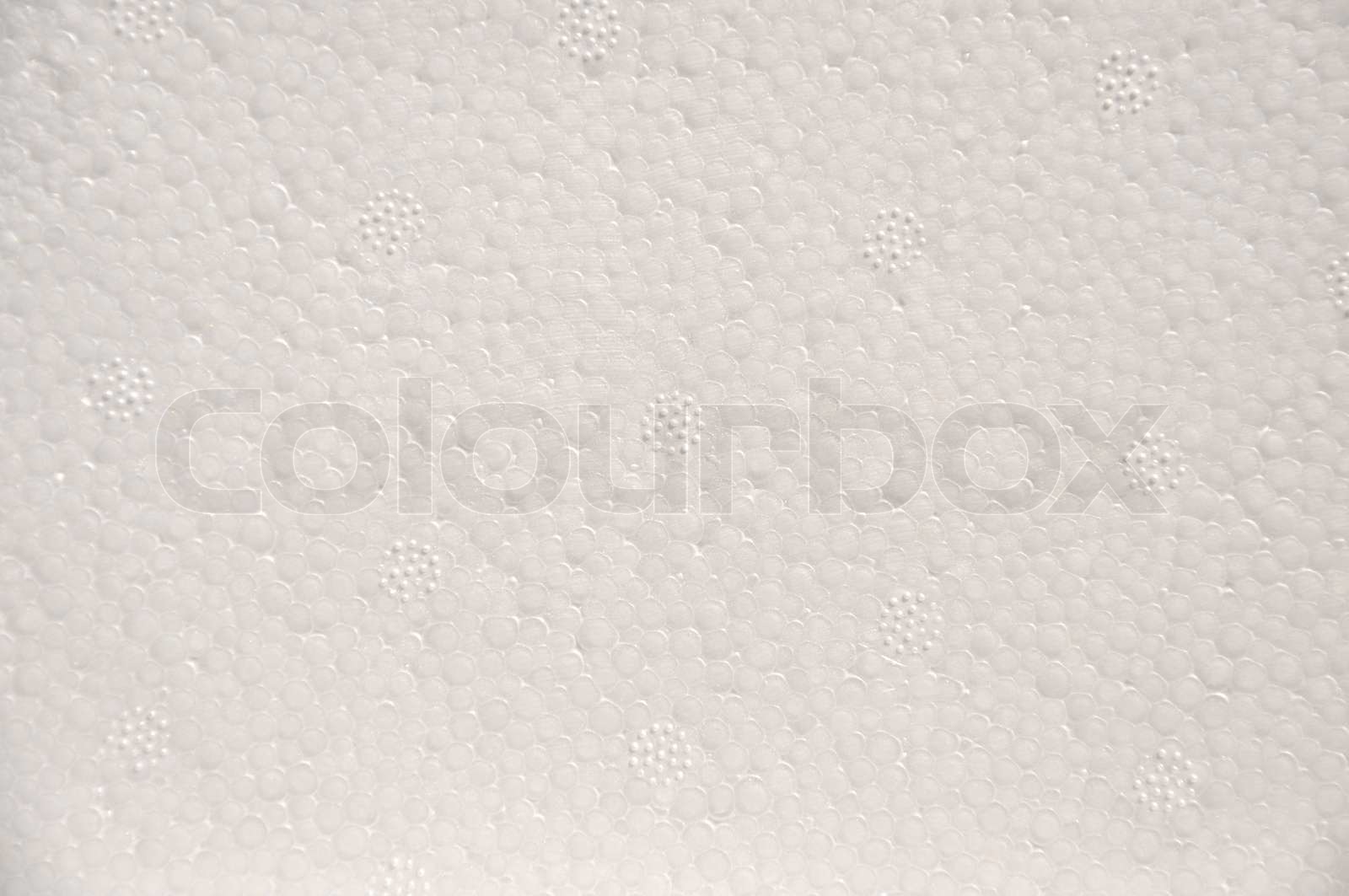 Polystyrolschaum Textur | Stock Bild | Colourbox