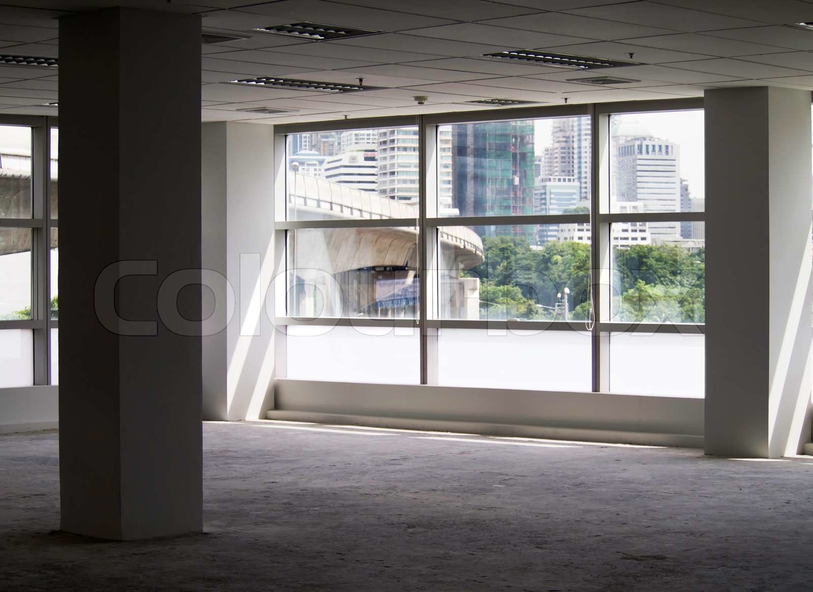 Office With Columns | Stock image | Colourbox
