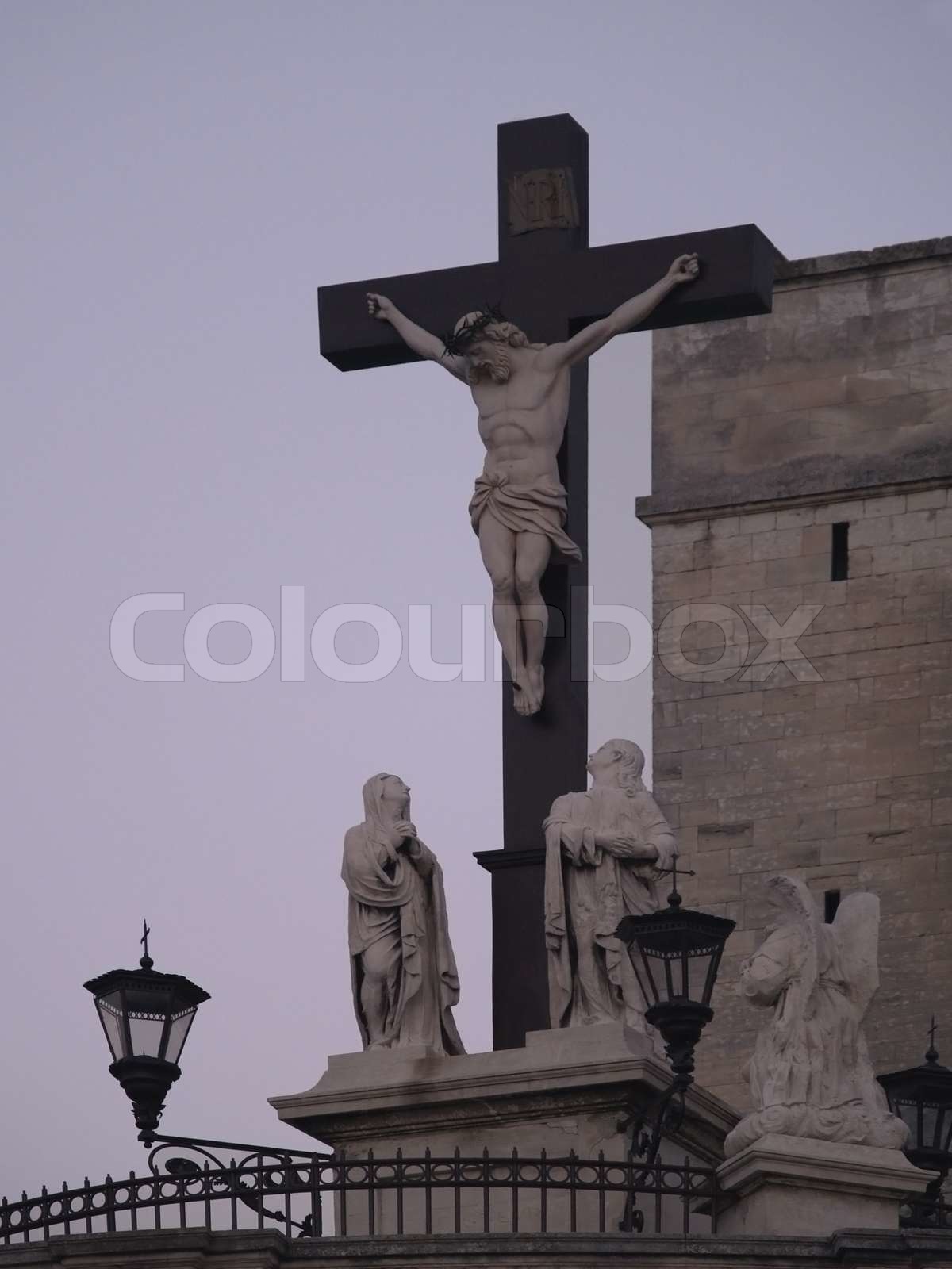 Jesus på korset | Stock foto | Colourbox