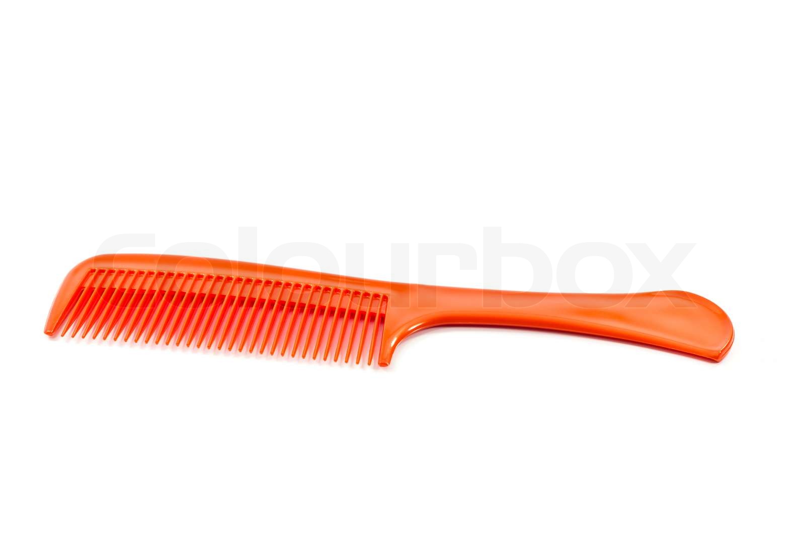The orange comb | Stock image | Colourbox