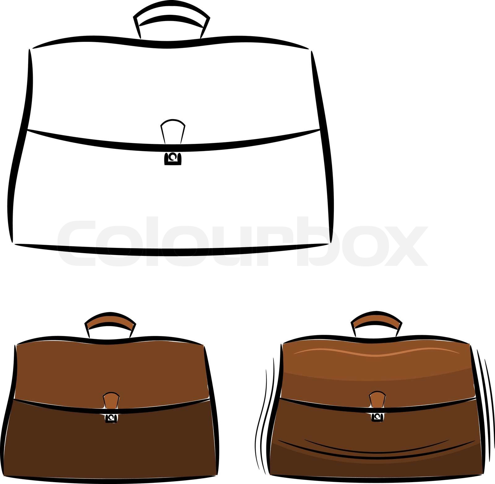 Cartoon case eps10 | Stock vector | Colourbox