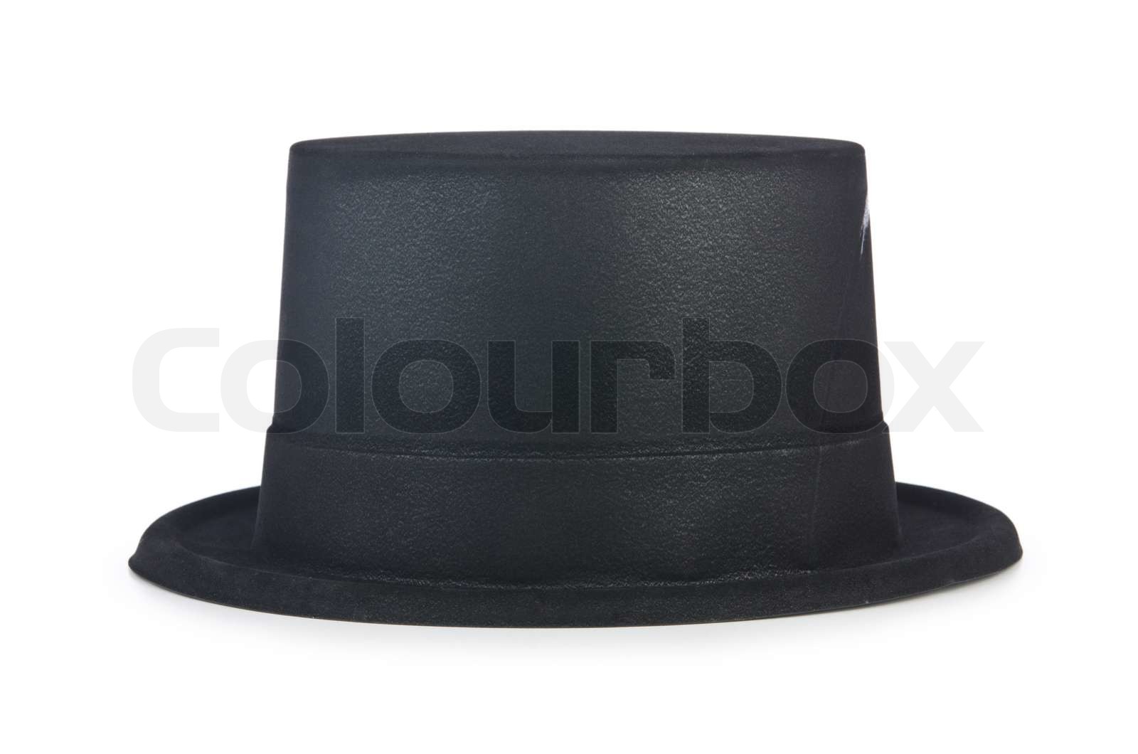 Cylinder hat isolated on the white | Stock image | Colourbox