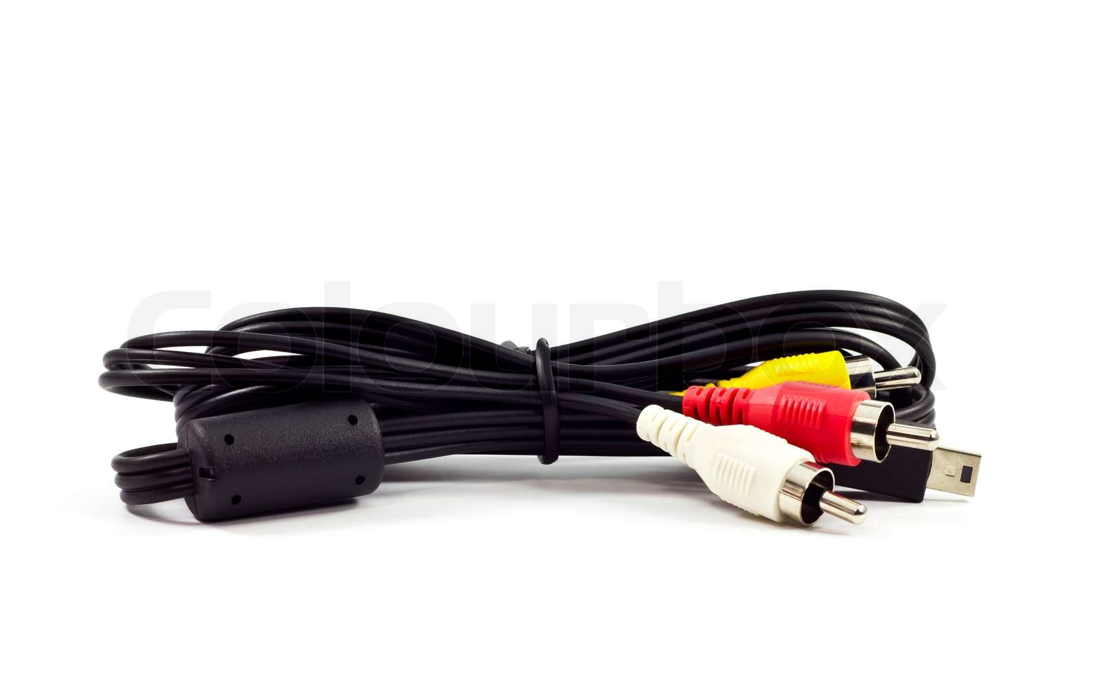 Audio -und Video- Buchsen | Stock Bild | Colourbox