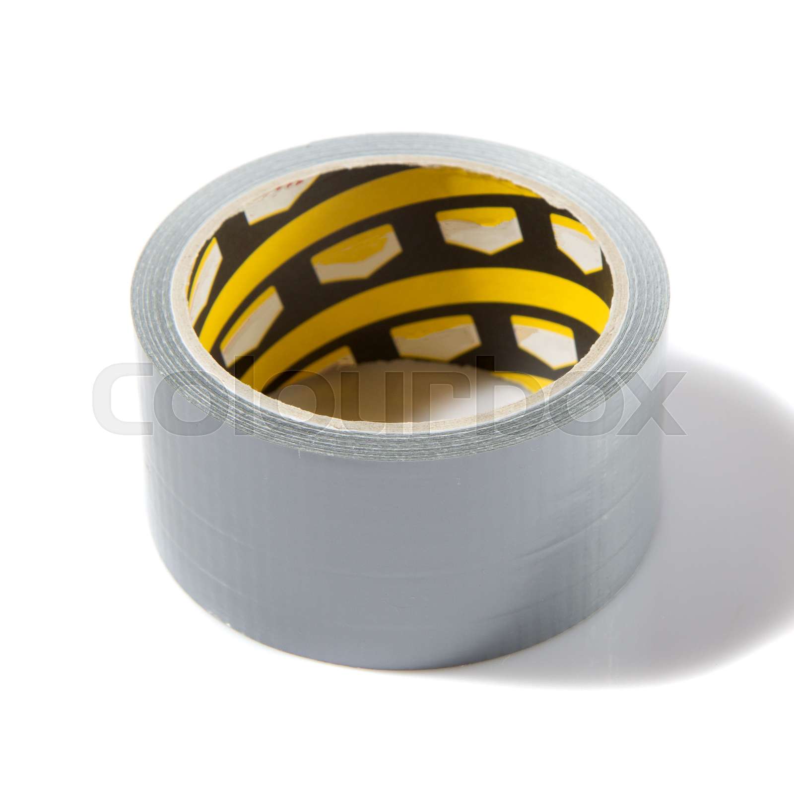 silver adhesive tape | Stock image | Colourbox