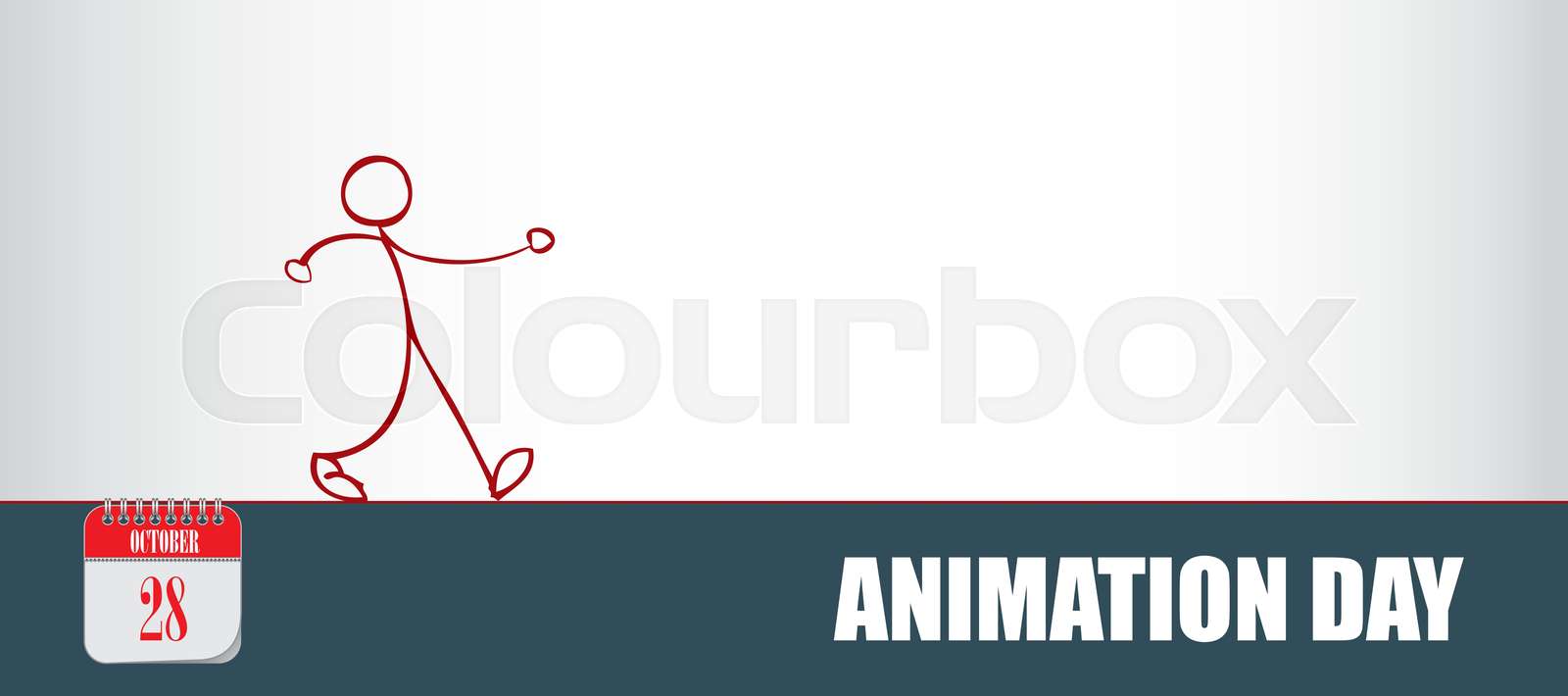 Card Animation Day | Stock vector | Colourbox