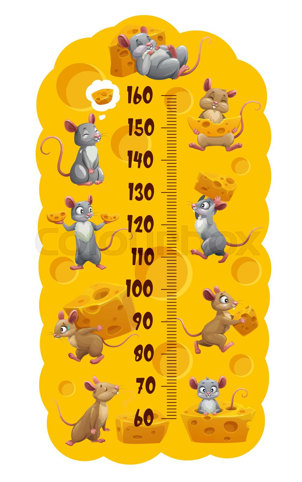 tegneserie, gnavere, spiser | Stock vektor | Colourbox