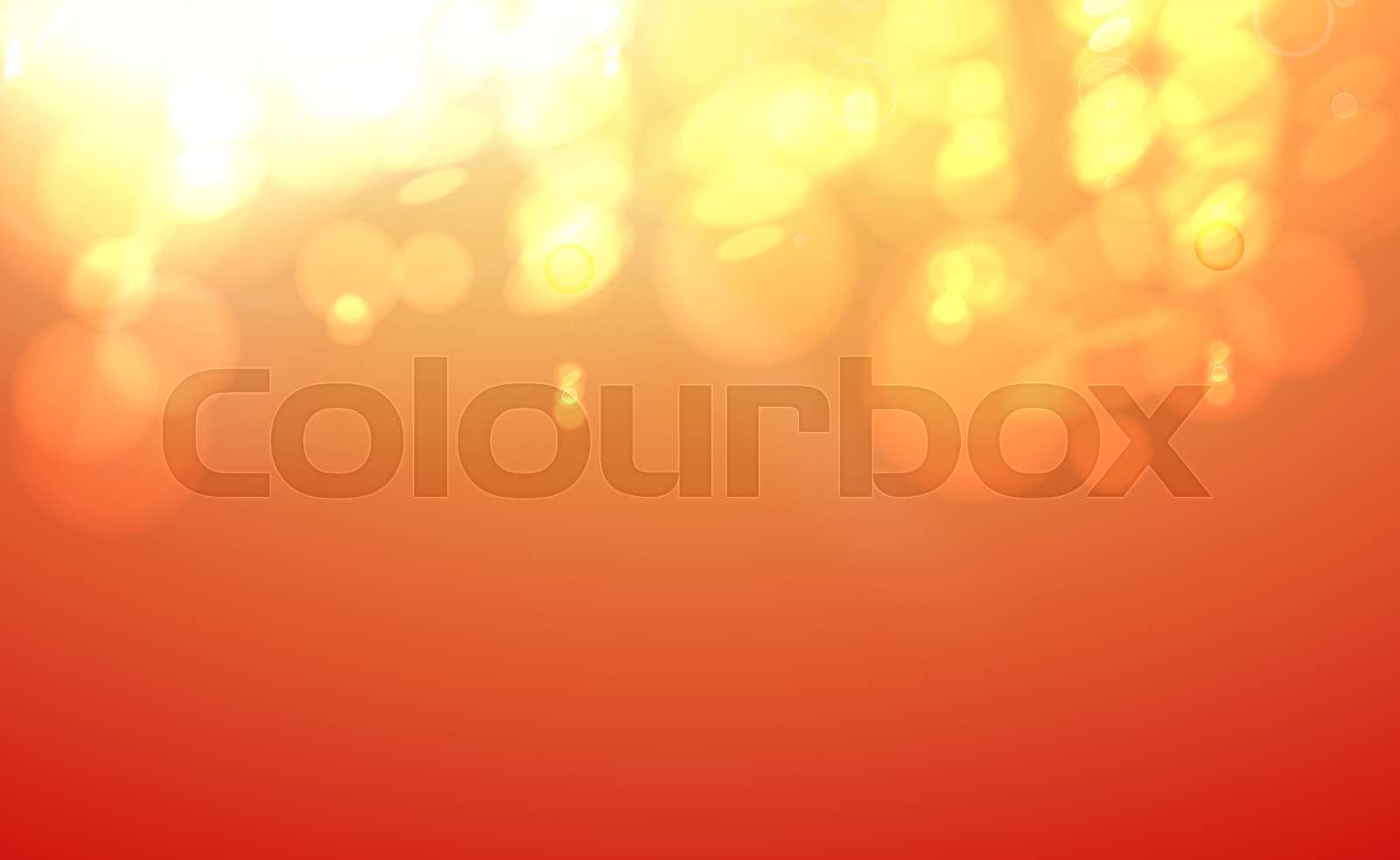 Shining orange flow. Vector illustration, contains transparencies ...