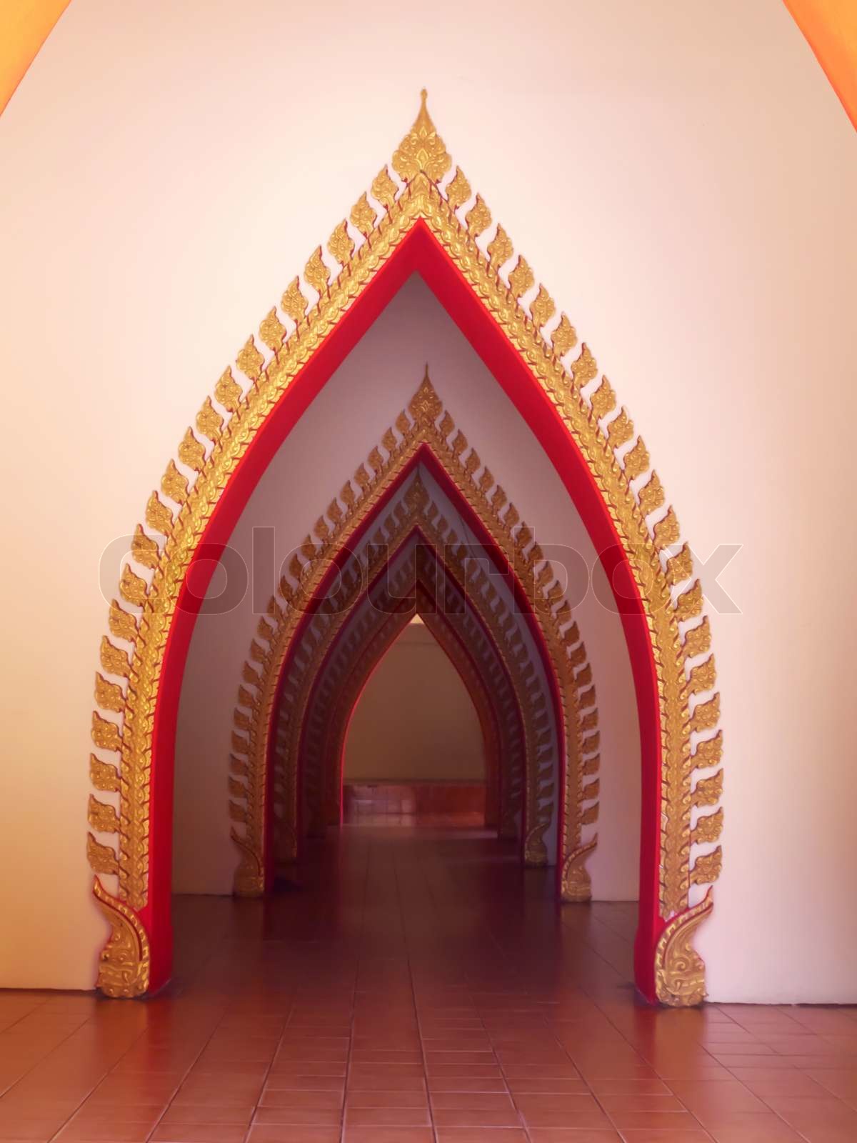 Arch pathway | Stock image | Colourbox