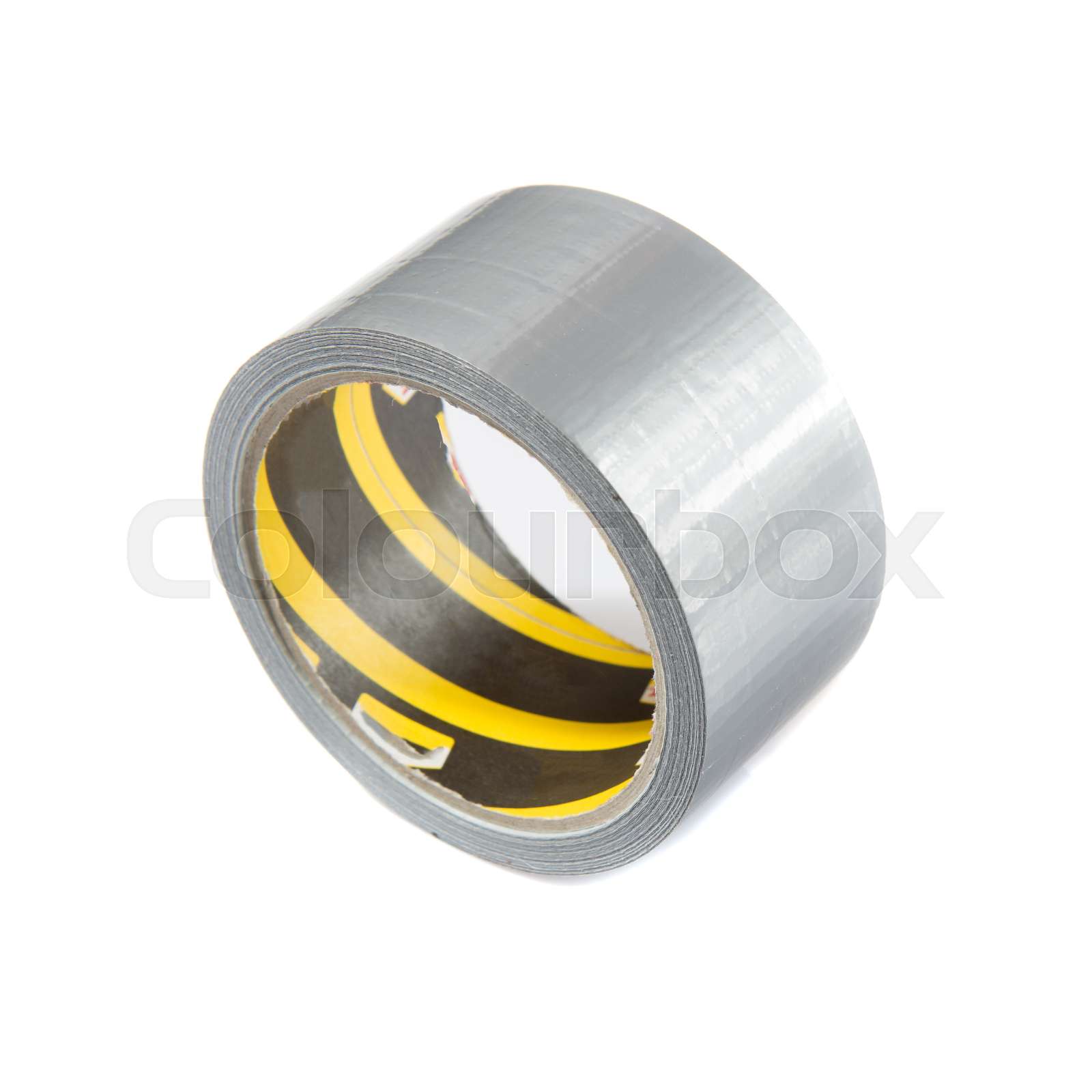 silver adhesive tape | Stock image | Colourbox