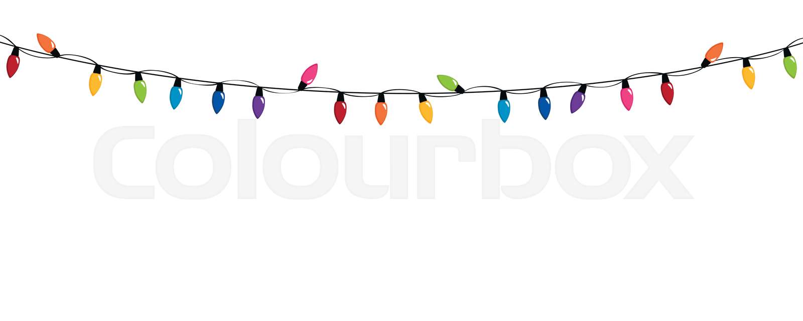 party, hanging, string | Stock vector | Colourbox
