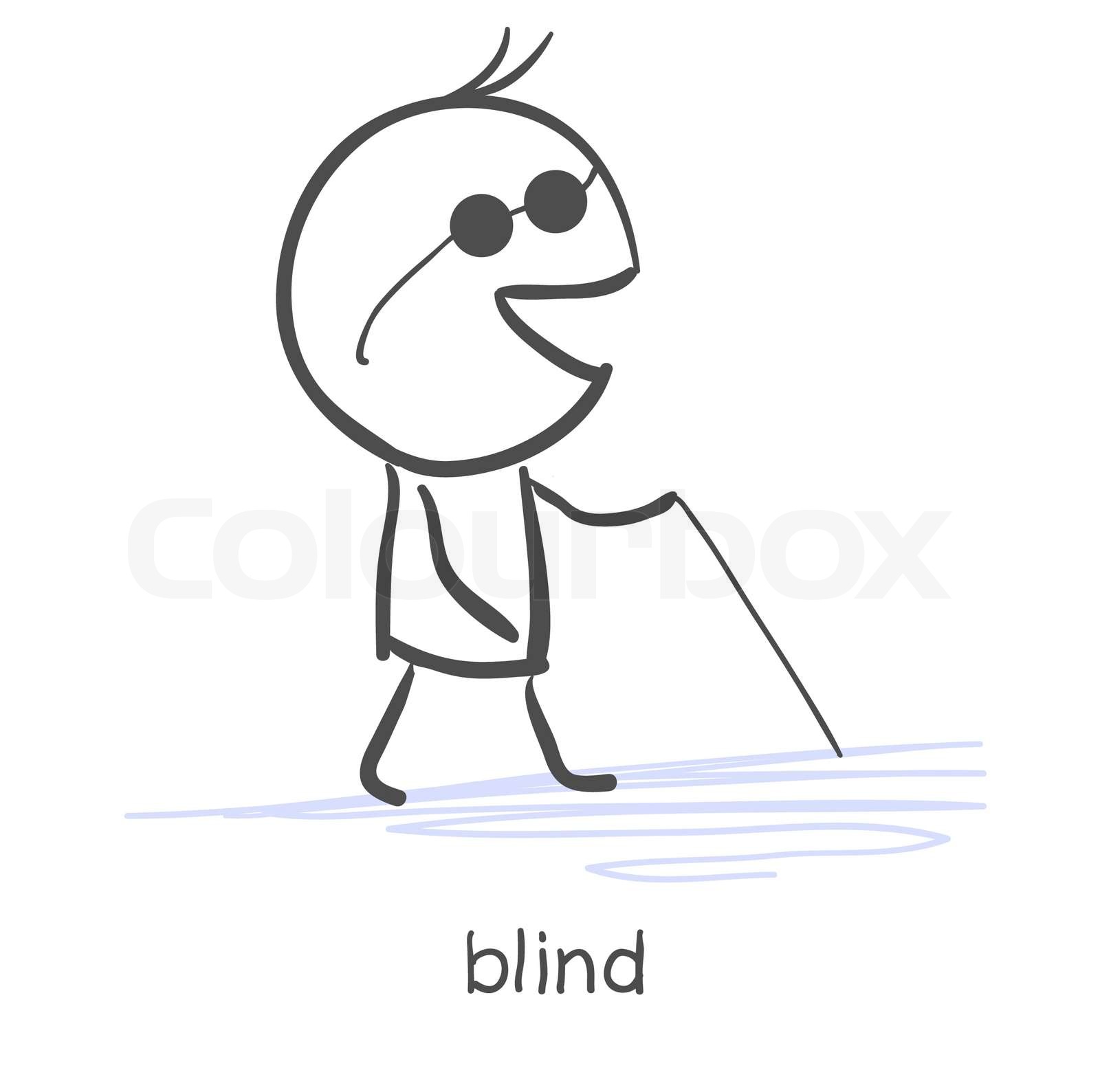Blind | Stock vector | Colourbox