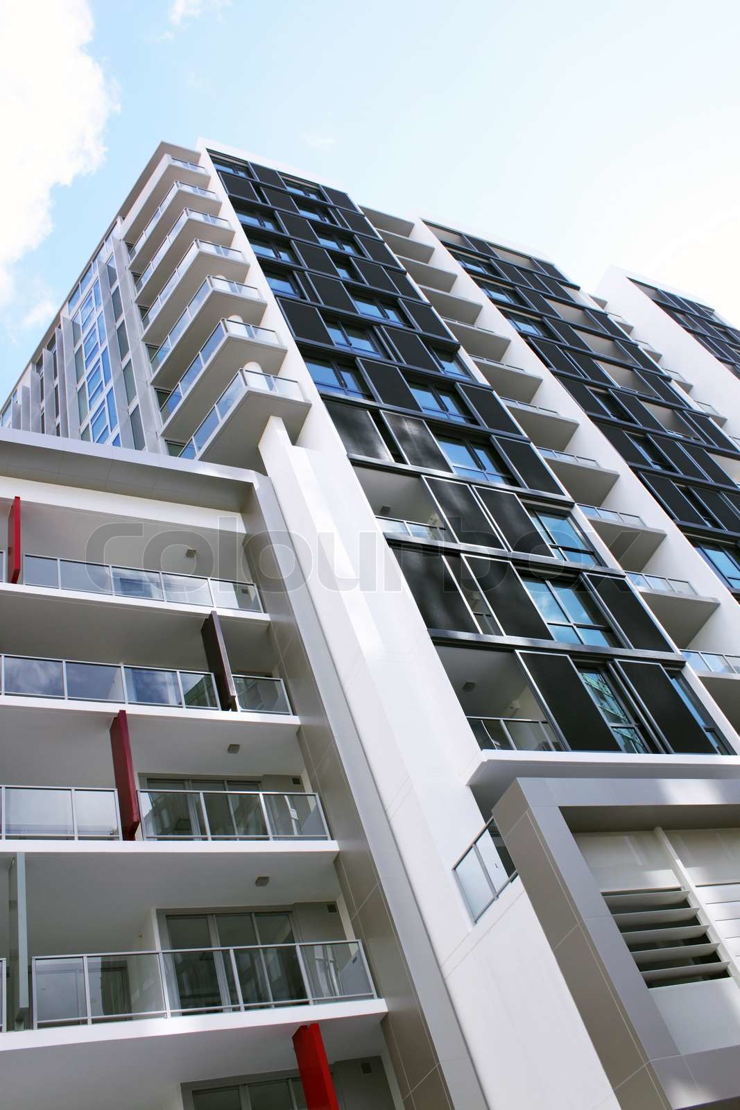 White & grey building in Sydney Australia | Stock image | Colourbox