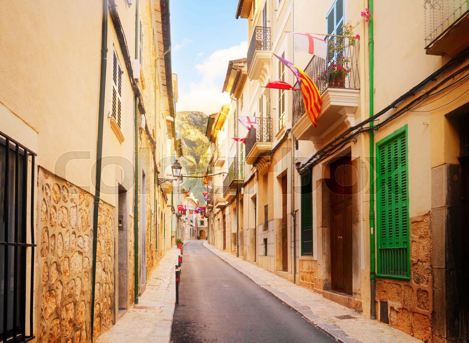 old town of Soller, Majorca | Stock image | Colourbox