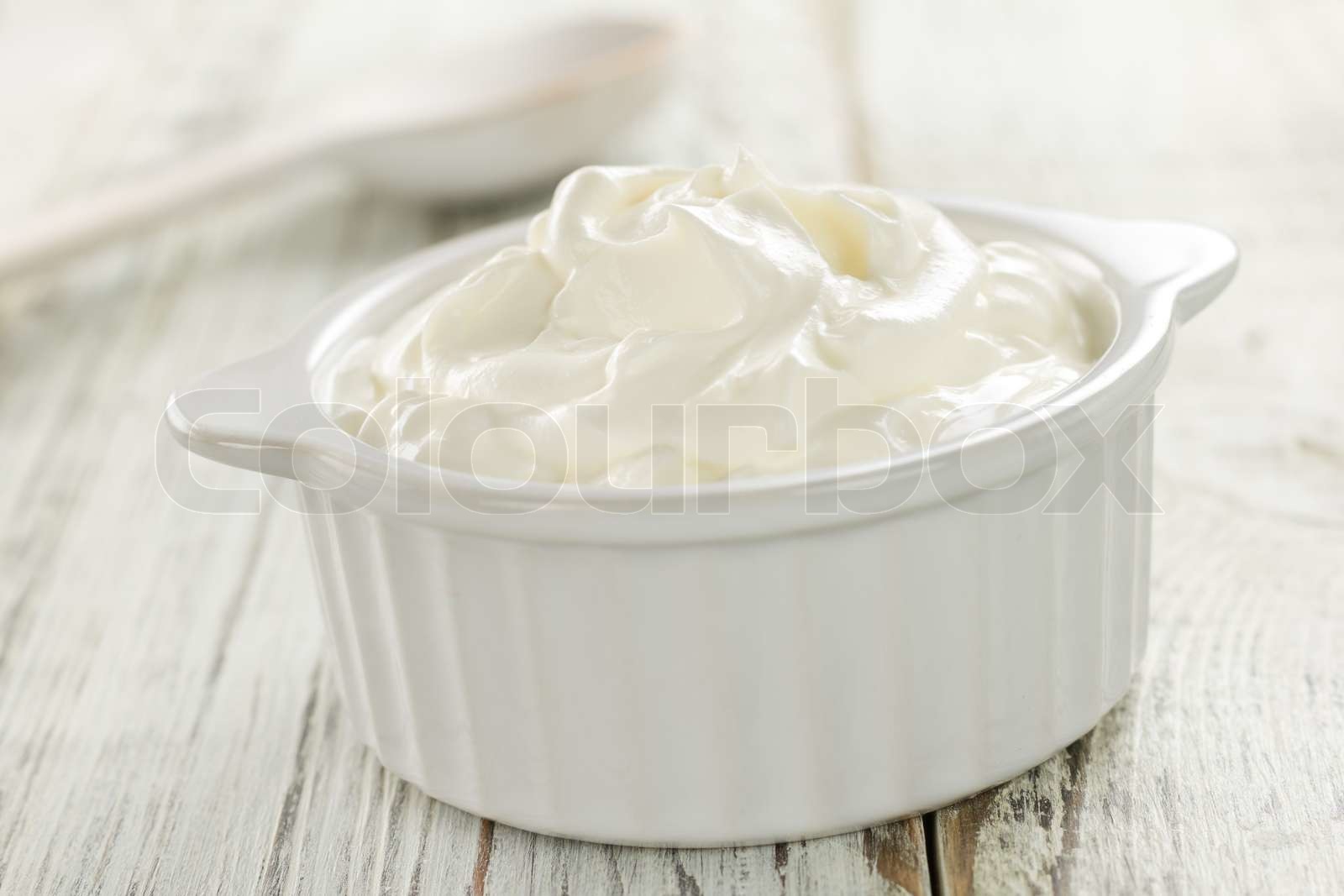 Sauerrahm | Stock Bild | Colourbox