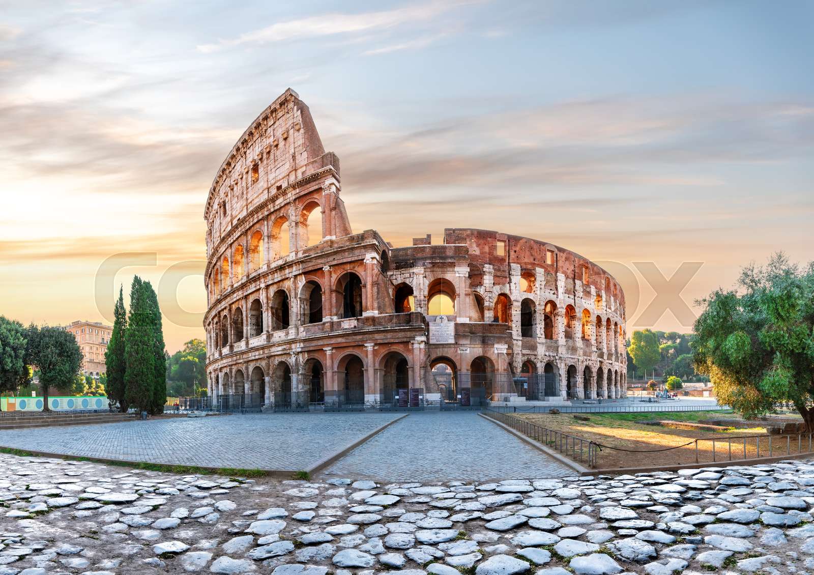 amfiteater, ødelægge, skelsættende | Stock foto | Colourbox