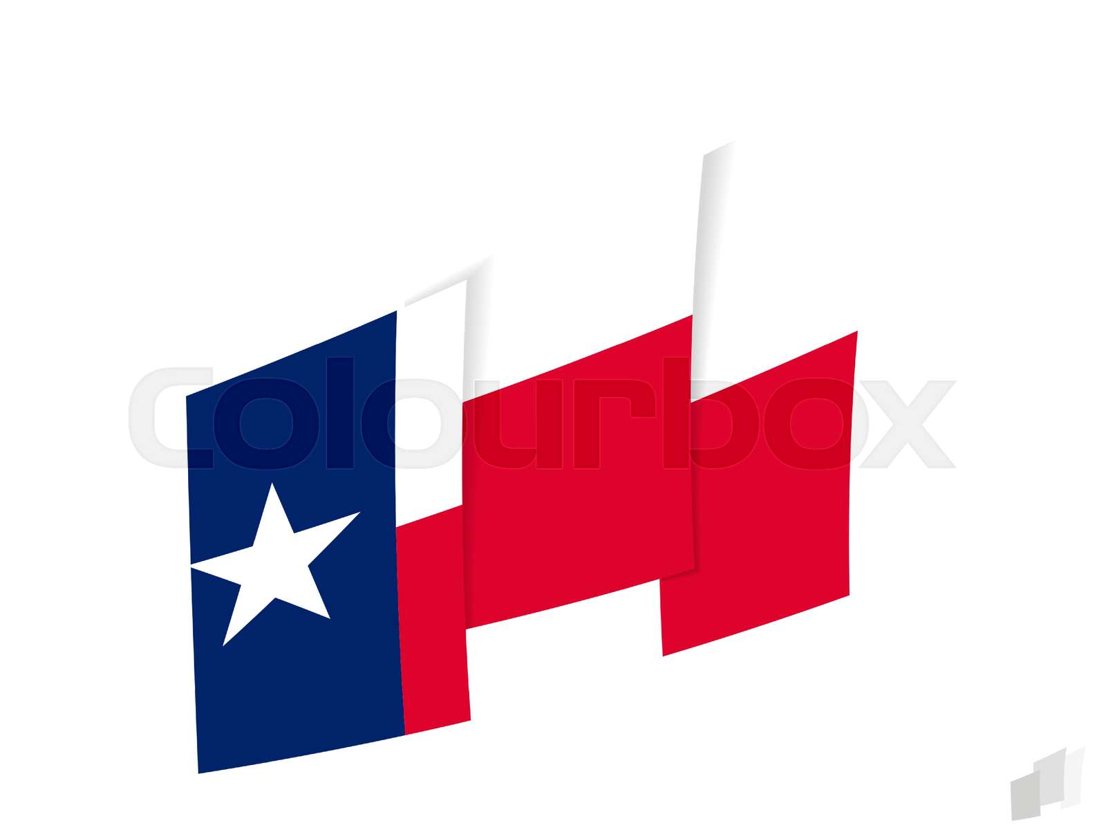 Texas Flag Illustration