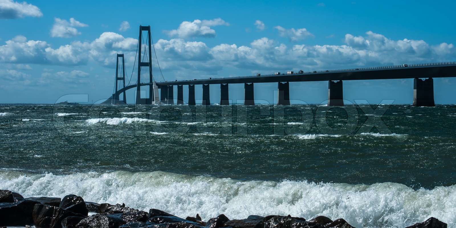 Storebæltsbroen | Stock foto | Colourbox