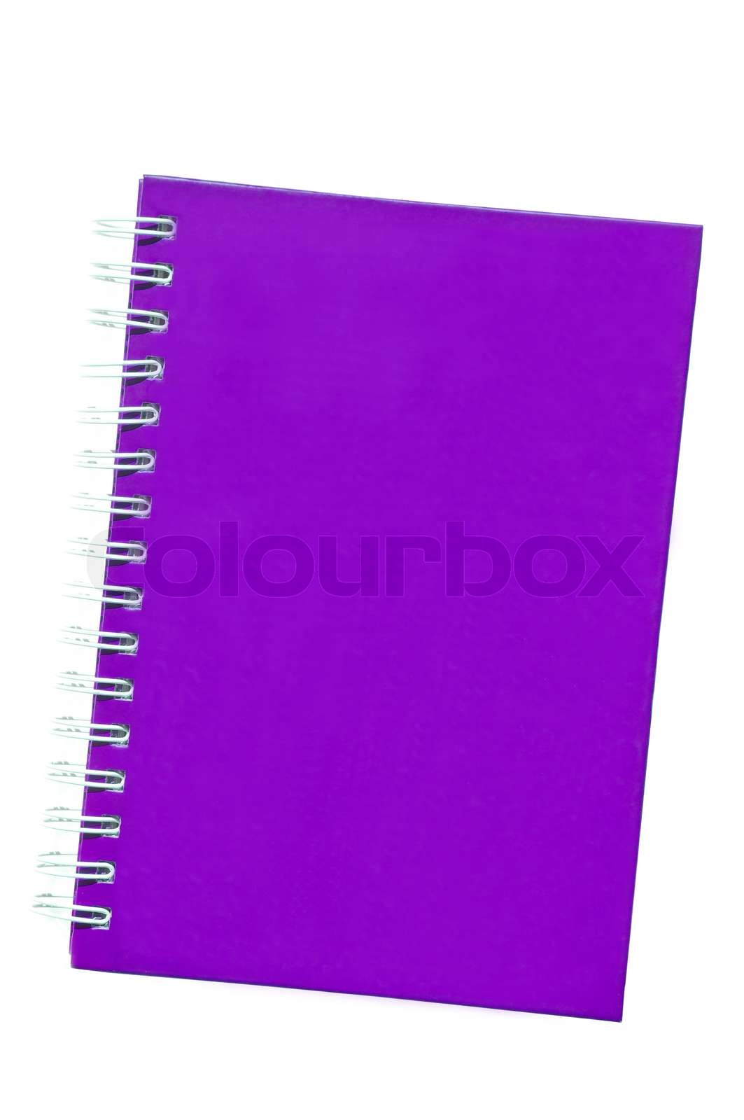 purple Notebook | Stock Bild | Colourbox