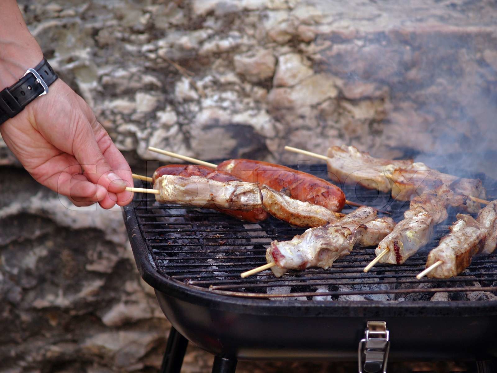 Smokin' BBQ | Stock image | Colourbox