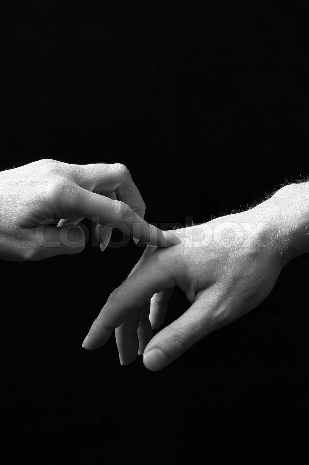 The sense of touch expresses feelings and emotions through the contact ...