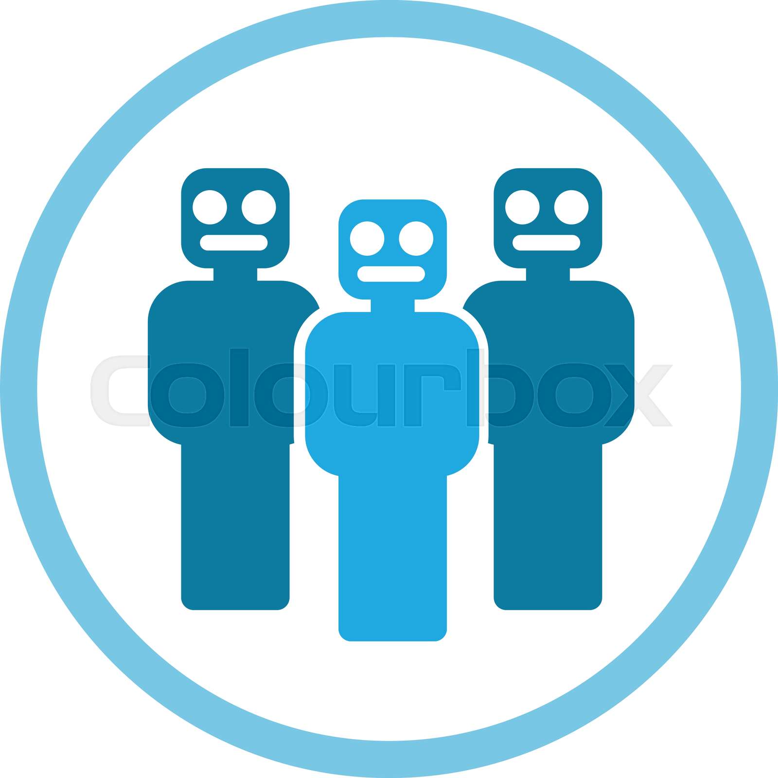 People icon sign symbol design | Stock vector | Colourbox