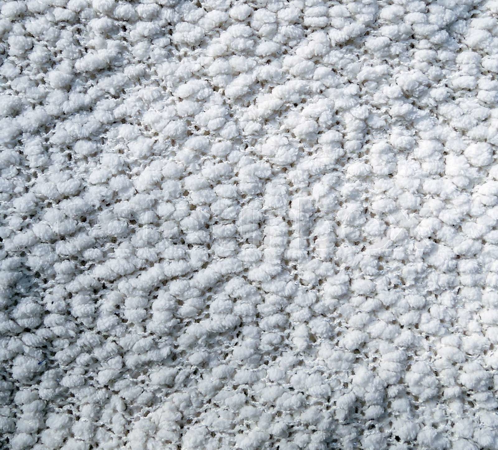 Closeup of wooven fabric | Stock image | Colourbox