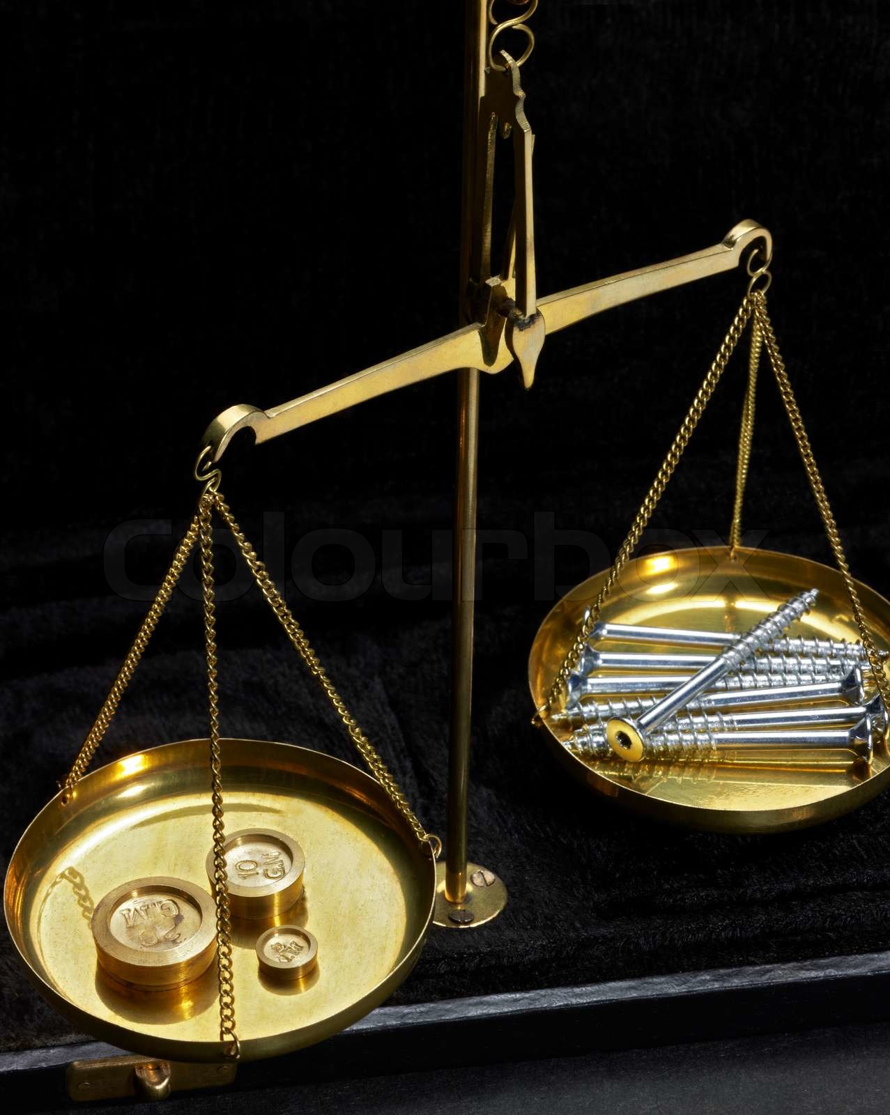 historic scales | Stock image | Colourbox