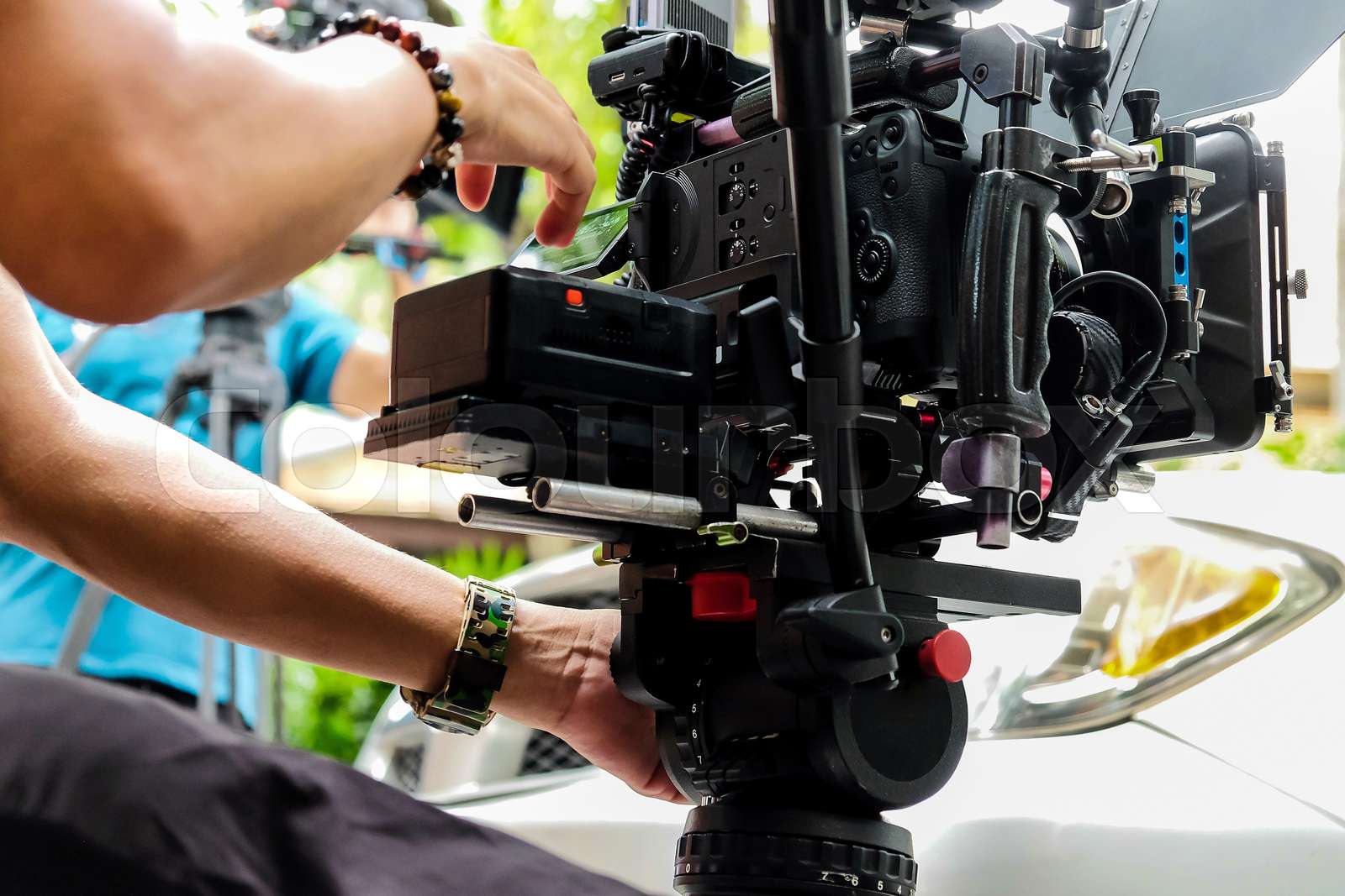 Camera on Film Set | Stock image | Colourbox