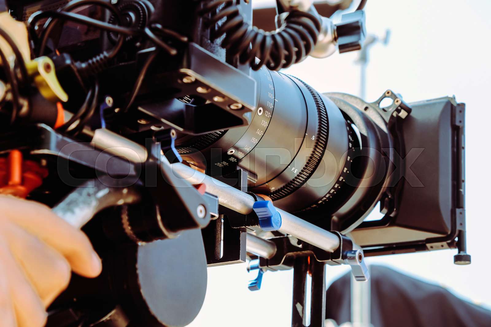 Camera on Film Set | Stock image | Colourbox