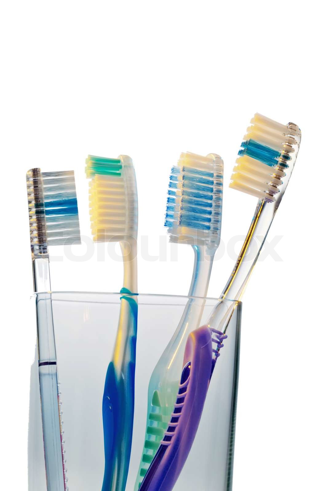 toothbrushes to brush your teeth | Stock image | Colourbox