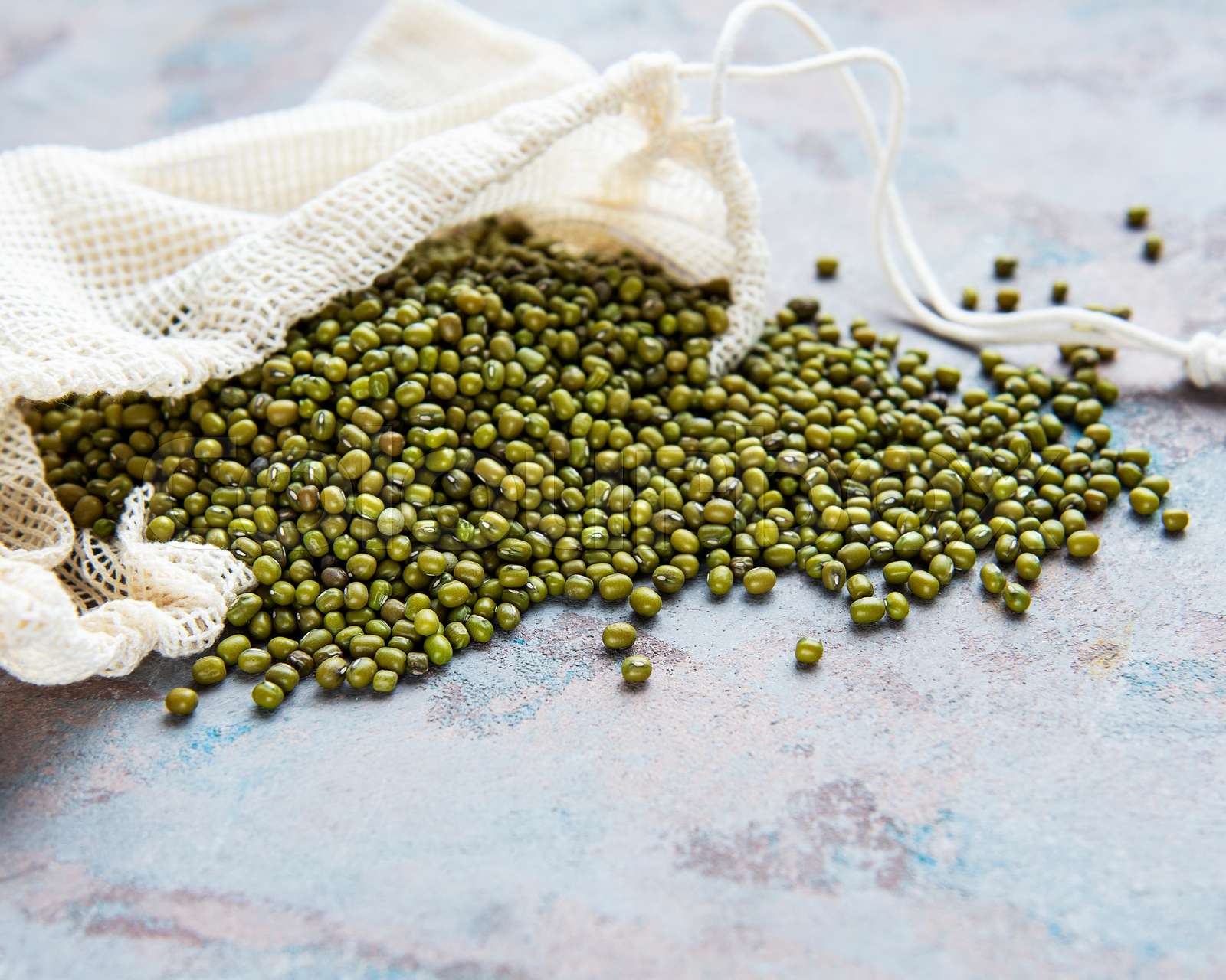 Raw mung beans | Stock image | Colourbox